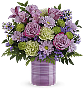 Teleflora's Sweet Swirls Bq Flower Delivery Baytown TX - Bee Hive Florist
