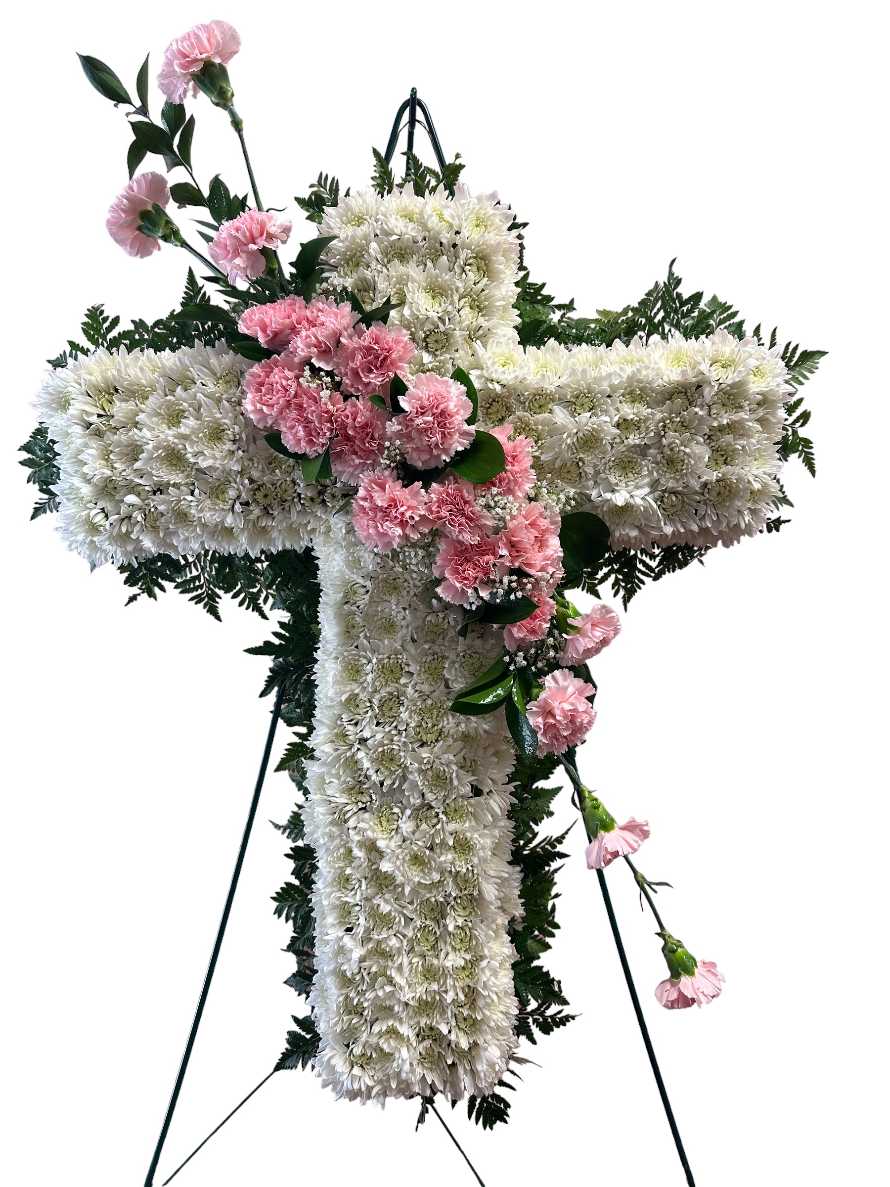 Cross Standing Spray Flower Delivery NOLENSVILLE TN - Tor La Fleur