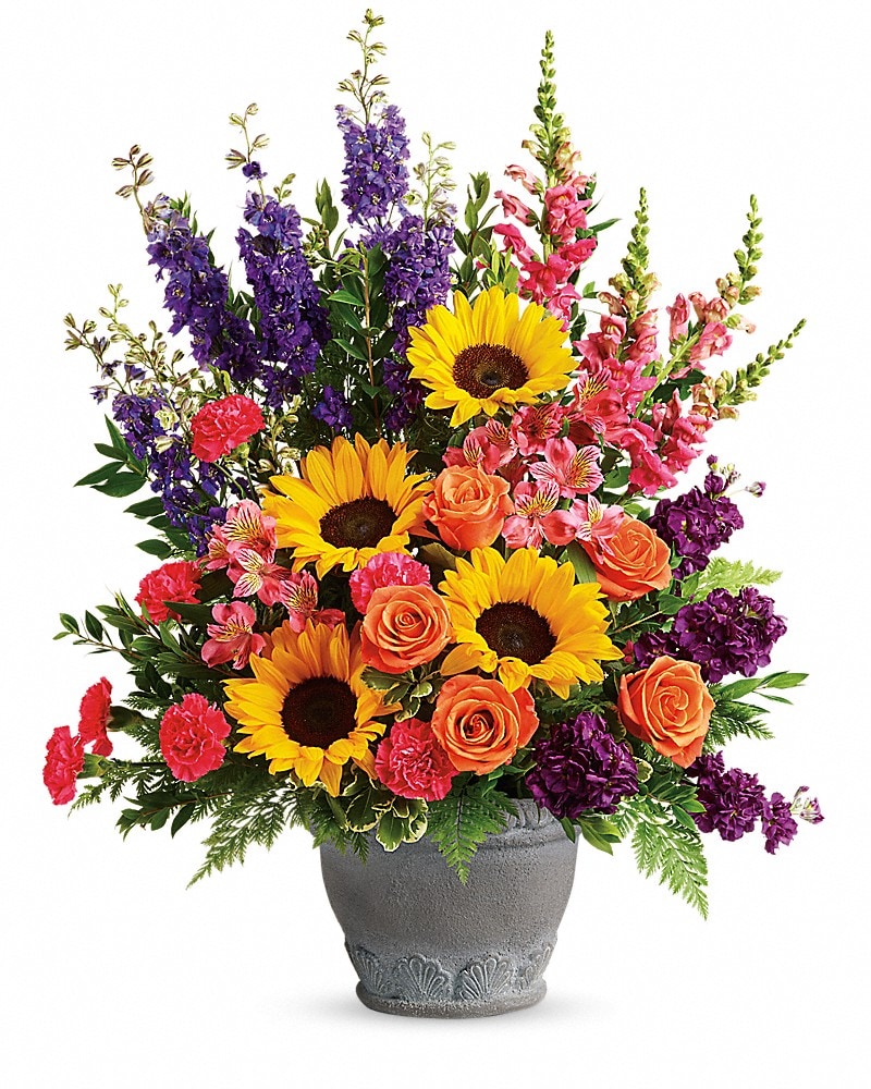 Teleflora's Hues Of Hope Bouquet in Baltimore MD - Peace and Blessings ...