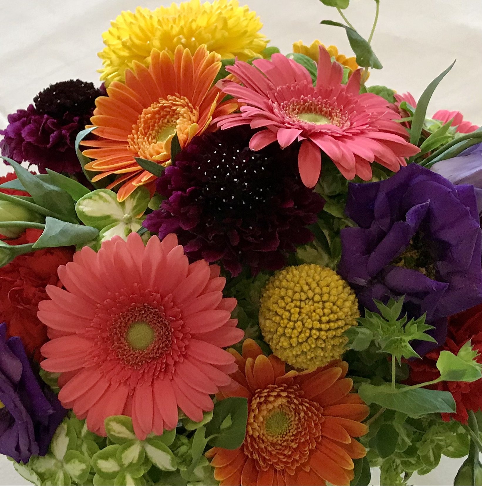 Fresh Flowers Arrangements In Vase