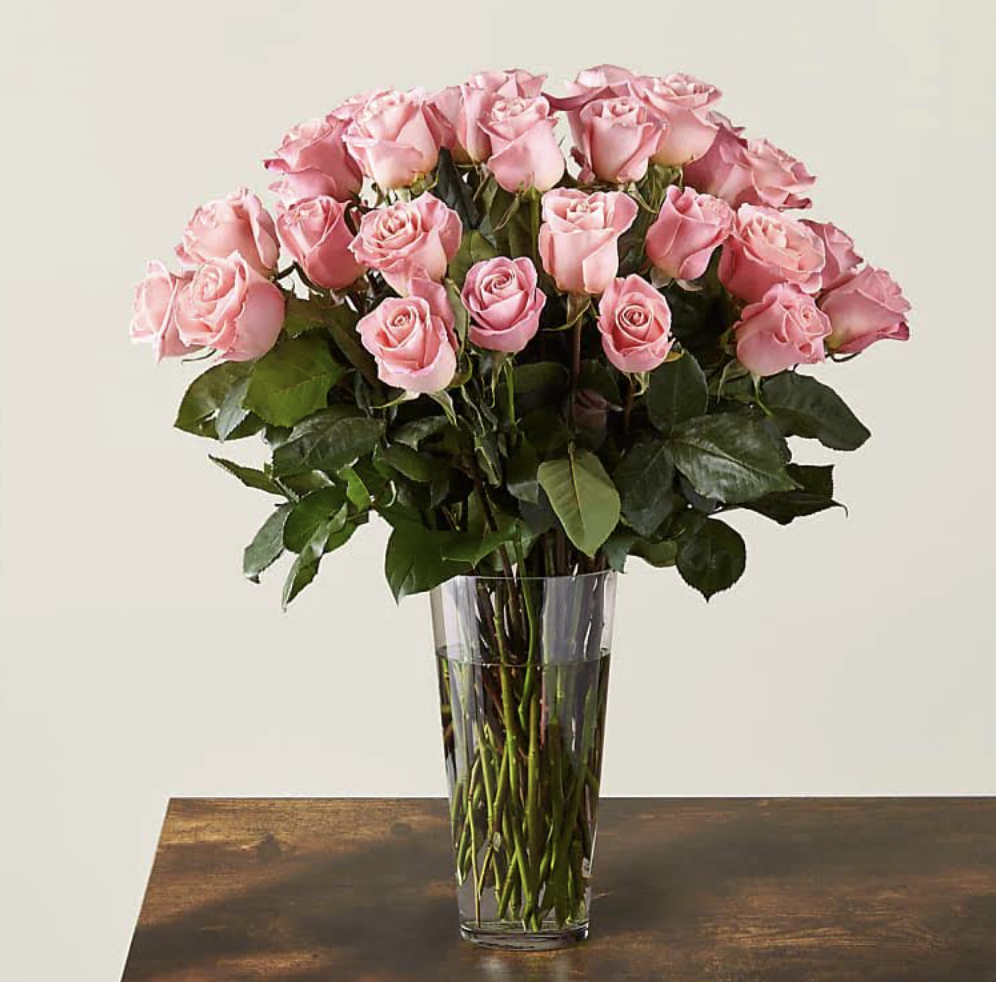 Pink Roses Flower Delivery Atlanta GA - William Paul Floral Design ...