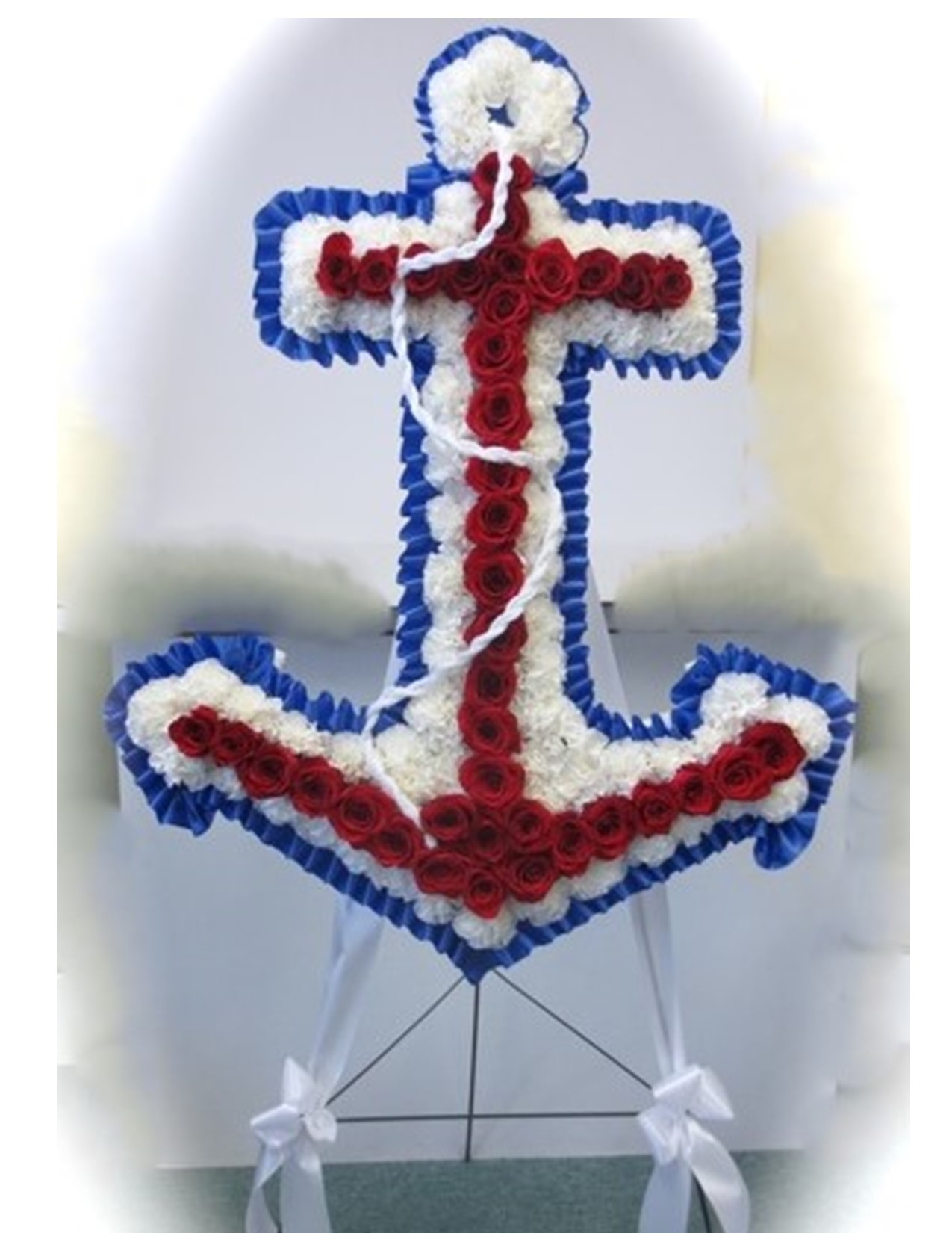 Anchors Away Standing Spray Flower Delivery Coral Springs FL - Oma's ...