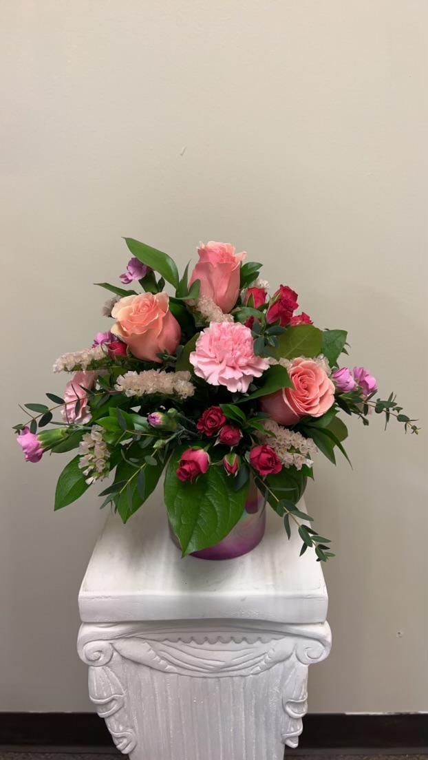 Perfectly Pink Flower Delivery Ravena NY - Janine's Floral Creations