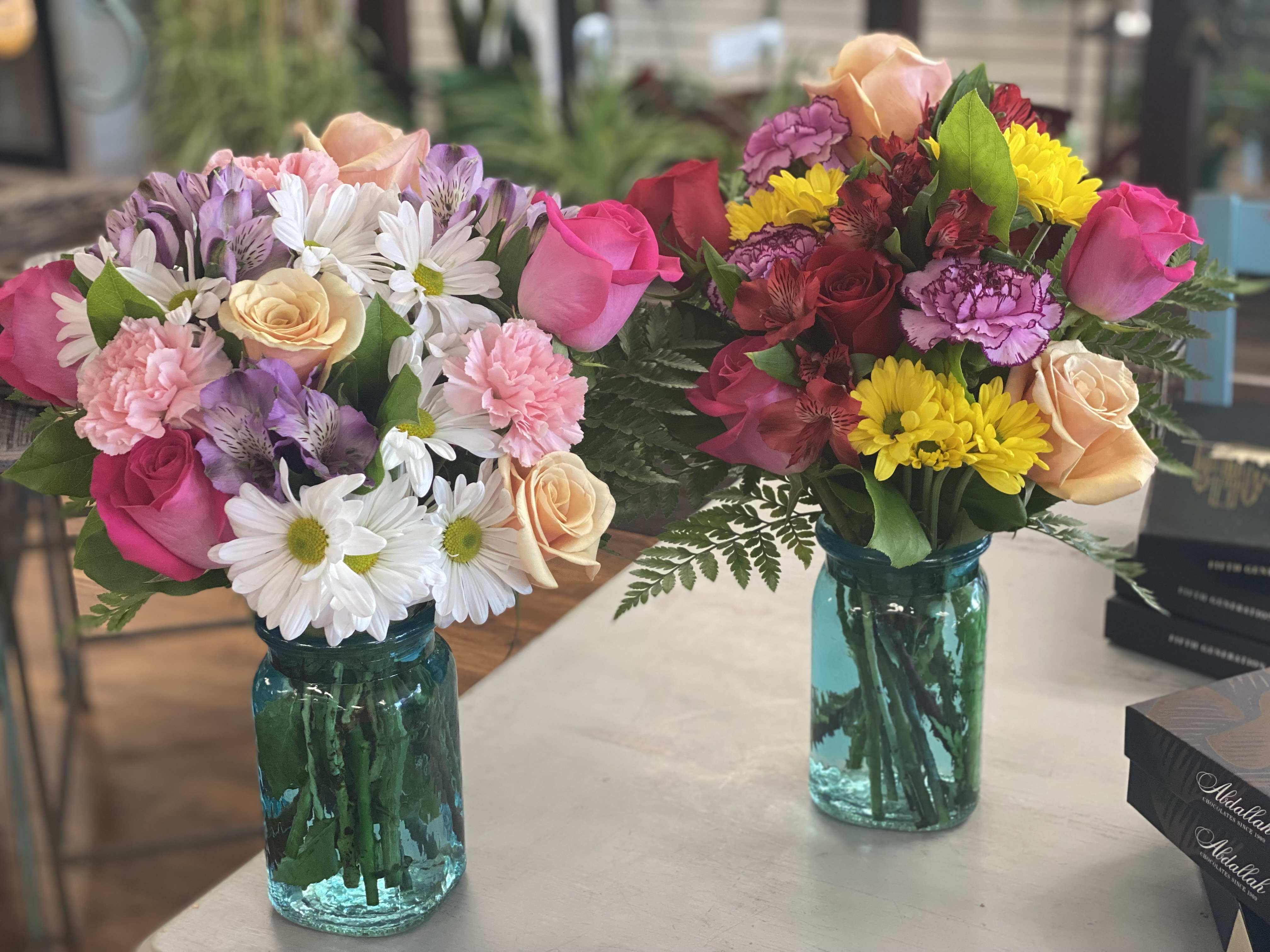 Mason Jar Flowers