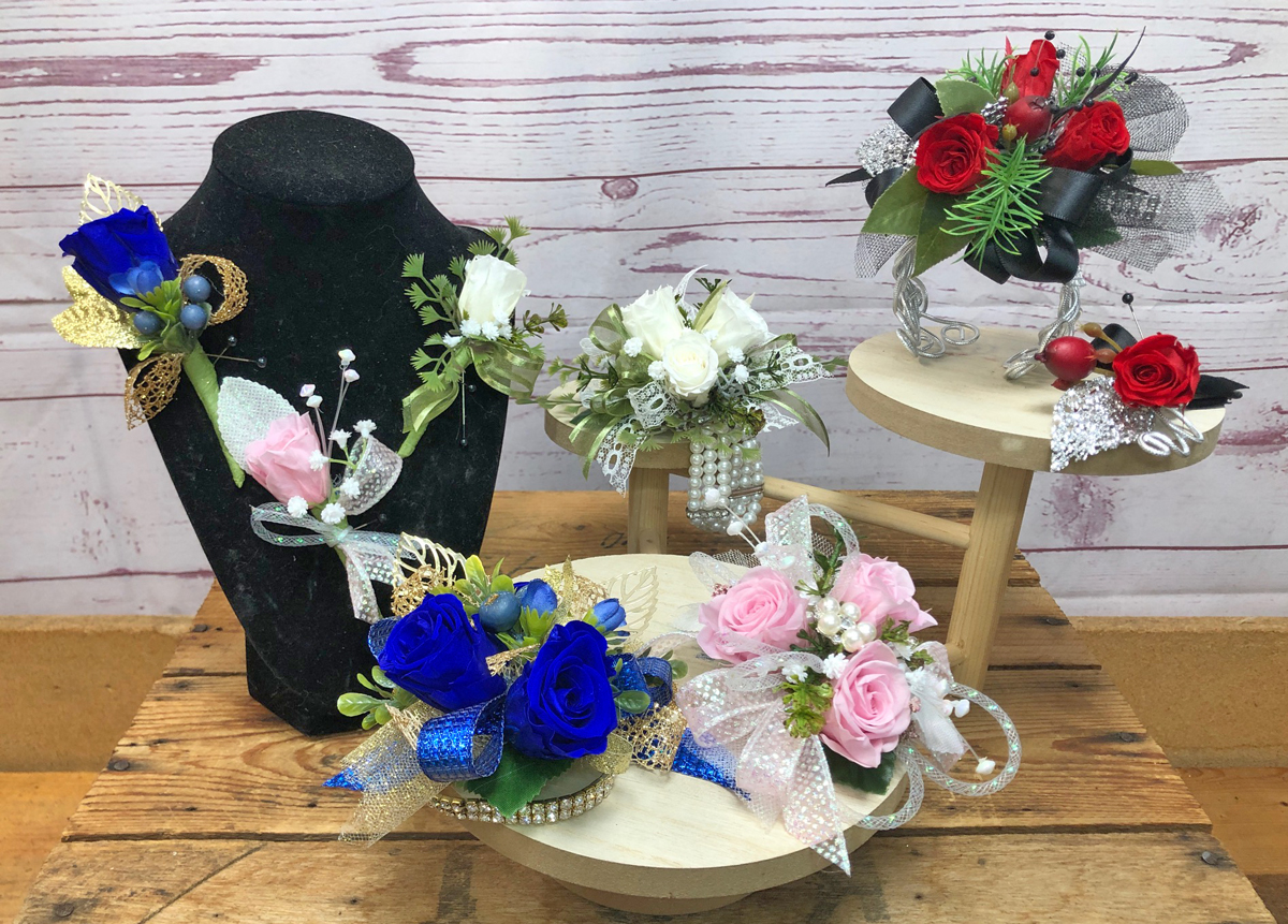 Preserved Rose Custom Dance Flowers and Boutonniere in Edwardsville, IL ...