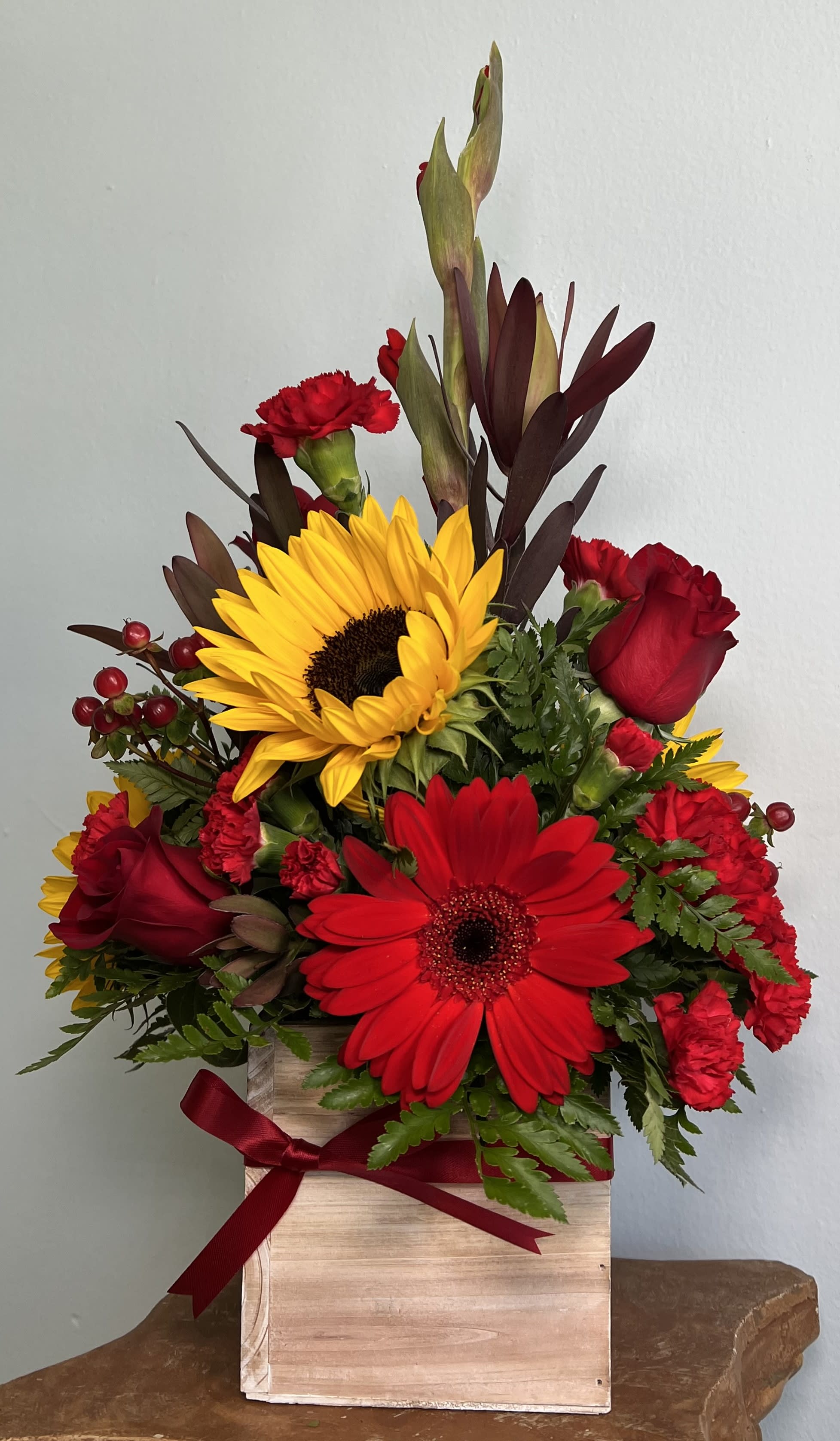 Spiced Sunset Flower Delivery San Bruno CA - San Bruno Flower Fashions