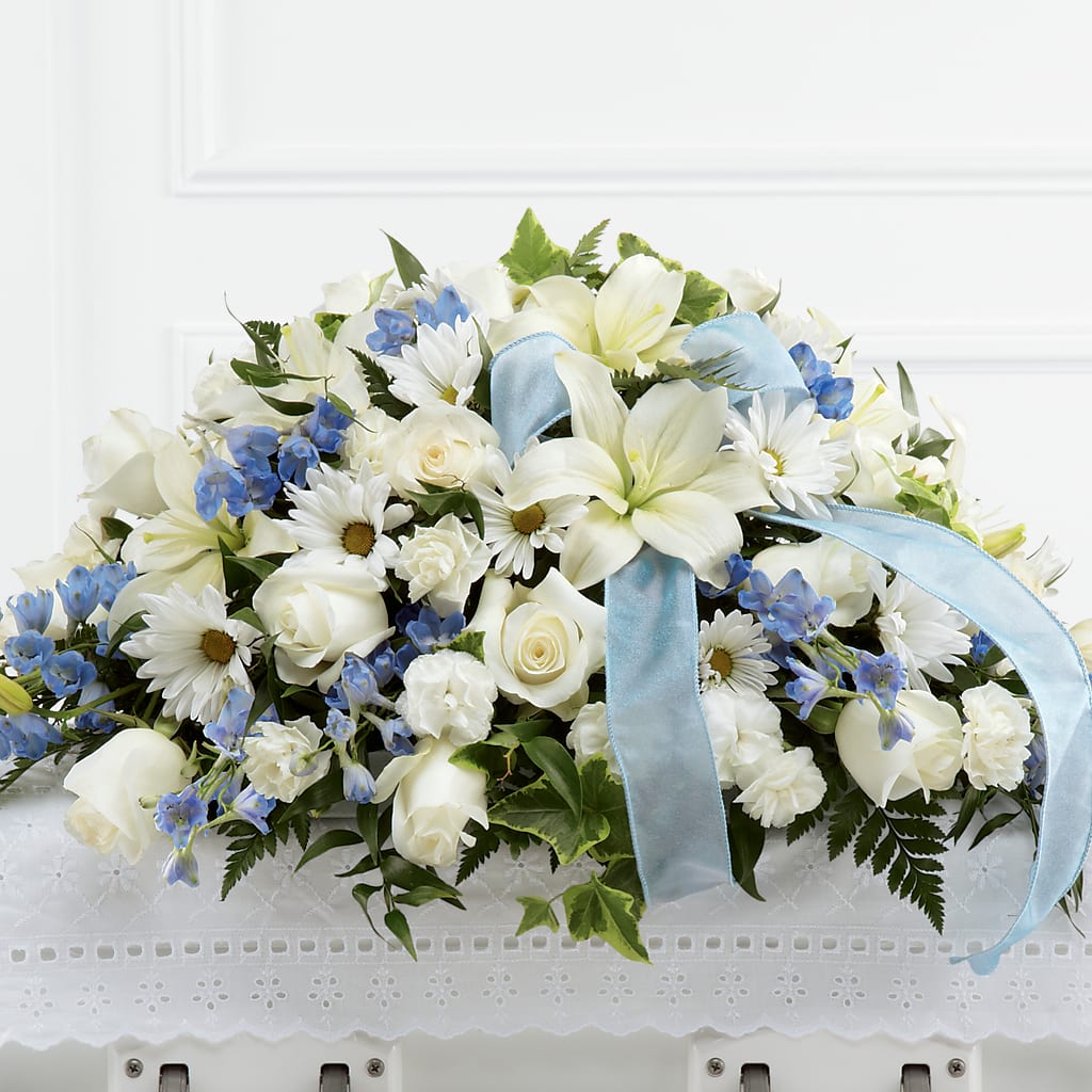 Tender Treasure Casket Spray – Chattanooga Florist
