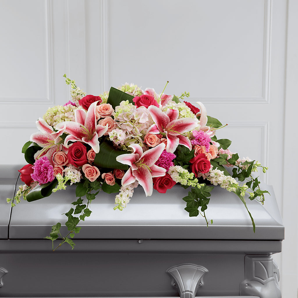 Splendid Grace Casket Spray – Chattanooga Florist