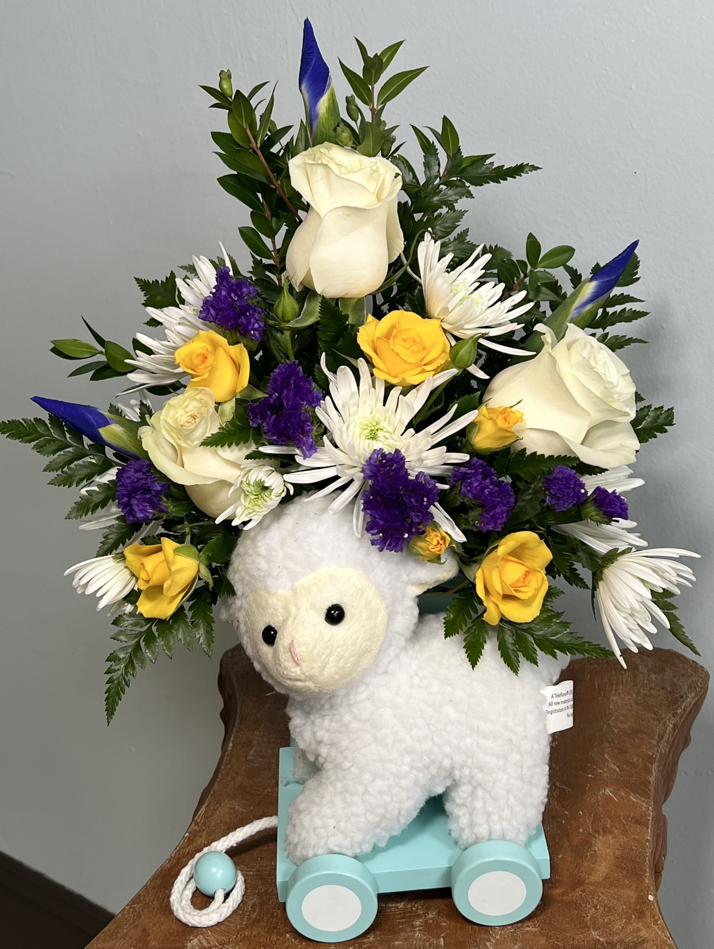 Baby Sheep Flower Delivery San Bruno CA - San Bruno Flower Fashions