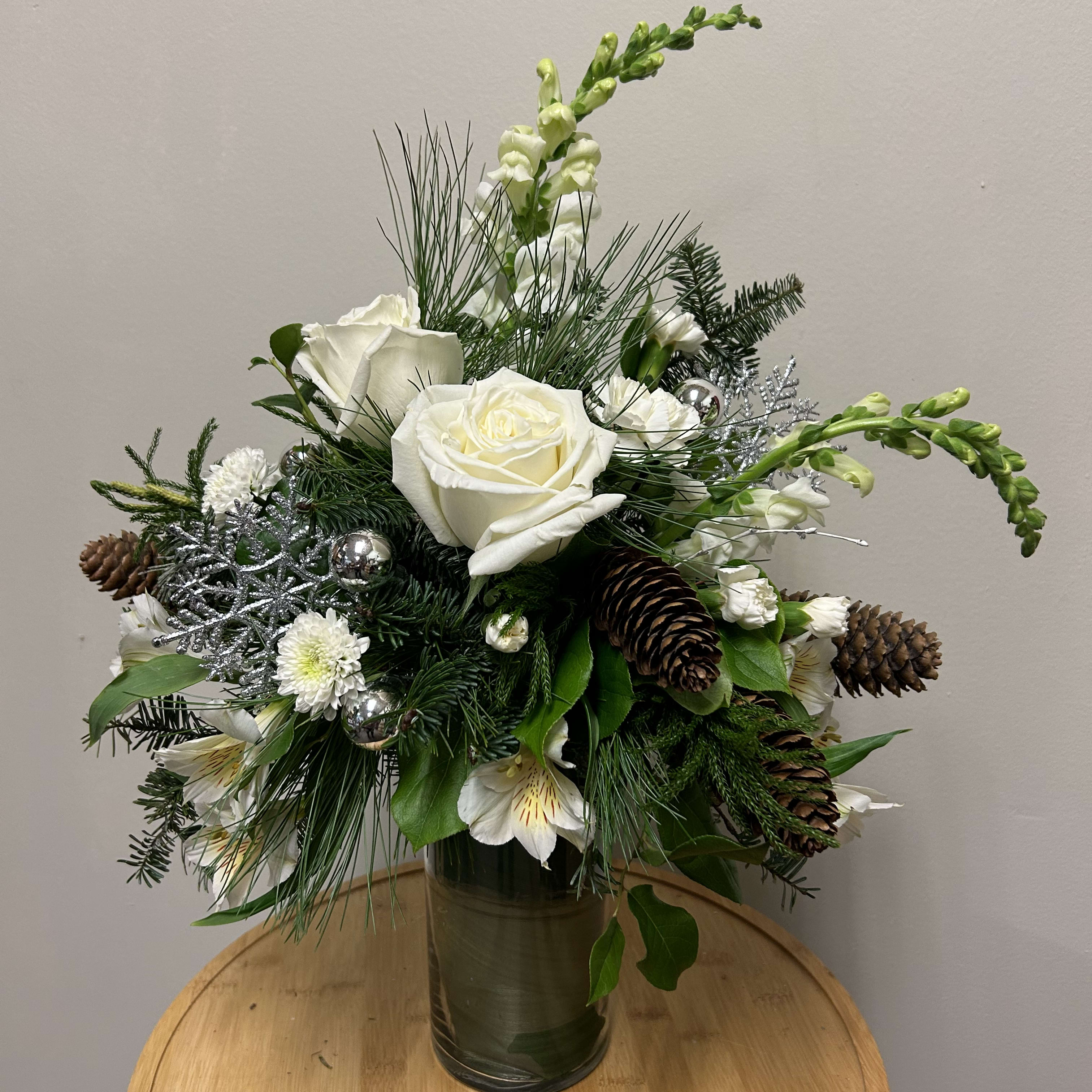 Season of Snowflakes Flower Delivery Ravena NY - Janine's Floral Creations