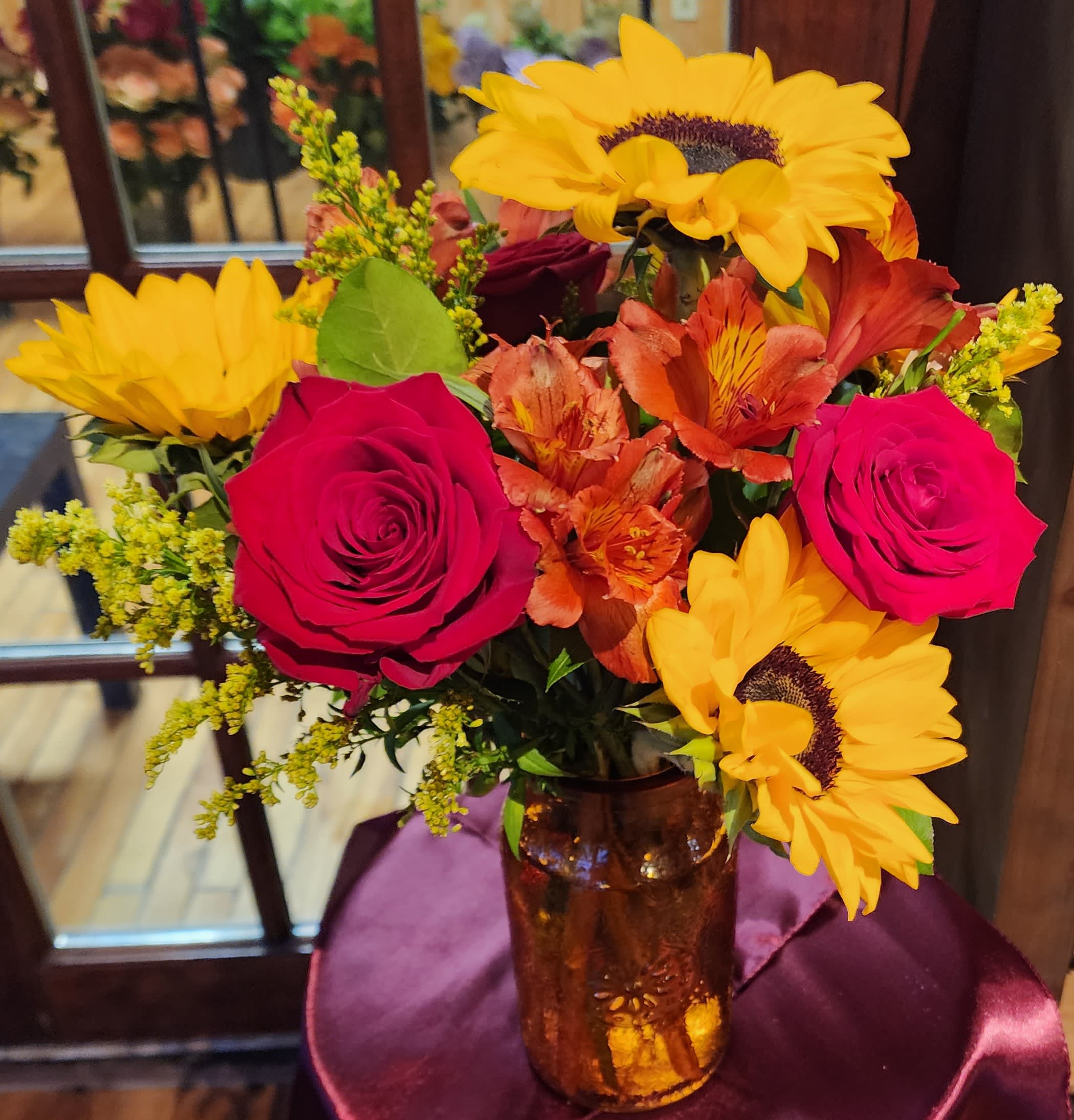 Vintage Milk Bottle Flower Delivery Waterville ME - Waterville Florist ...
