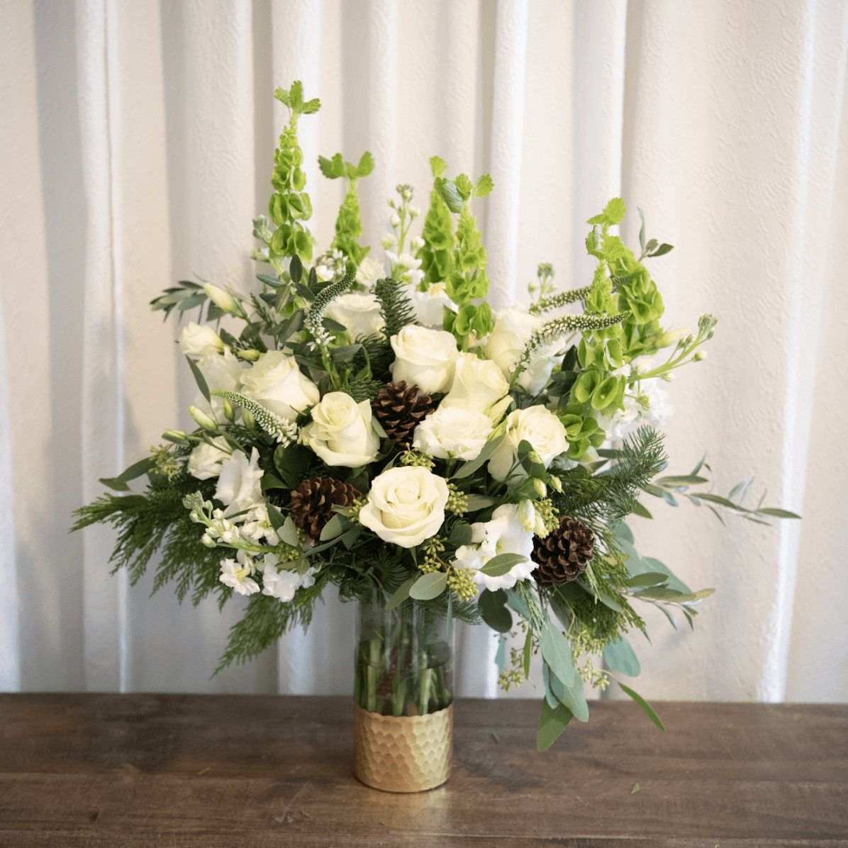 Snow-Capped Elegance Flower Delivery Austin TX - William Paul Floral ...