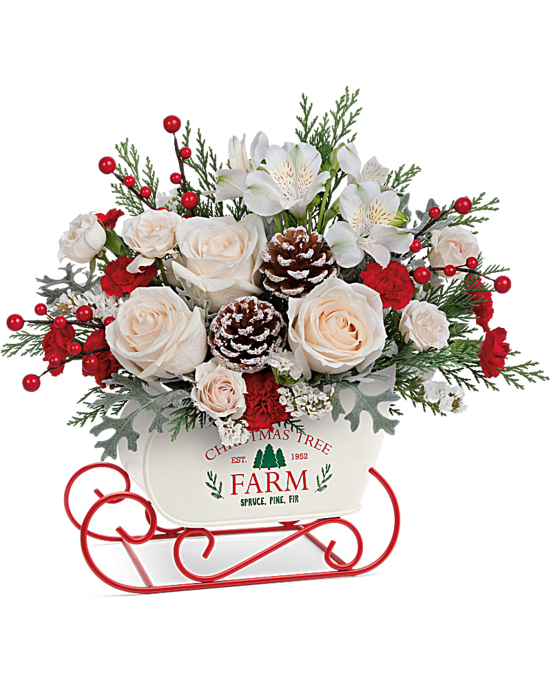 Teleflora's Winter Sleigh Bouquet - Teleflora