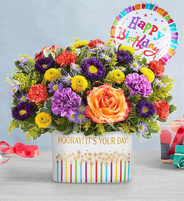 Hooray! It’s Your Day! Bouquet | Commack Florist