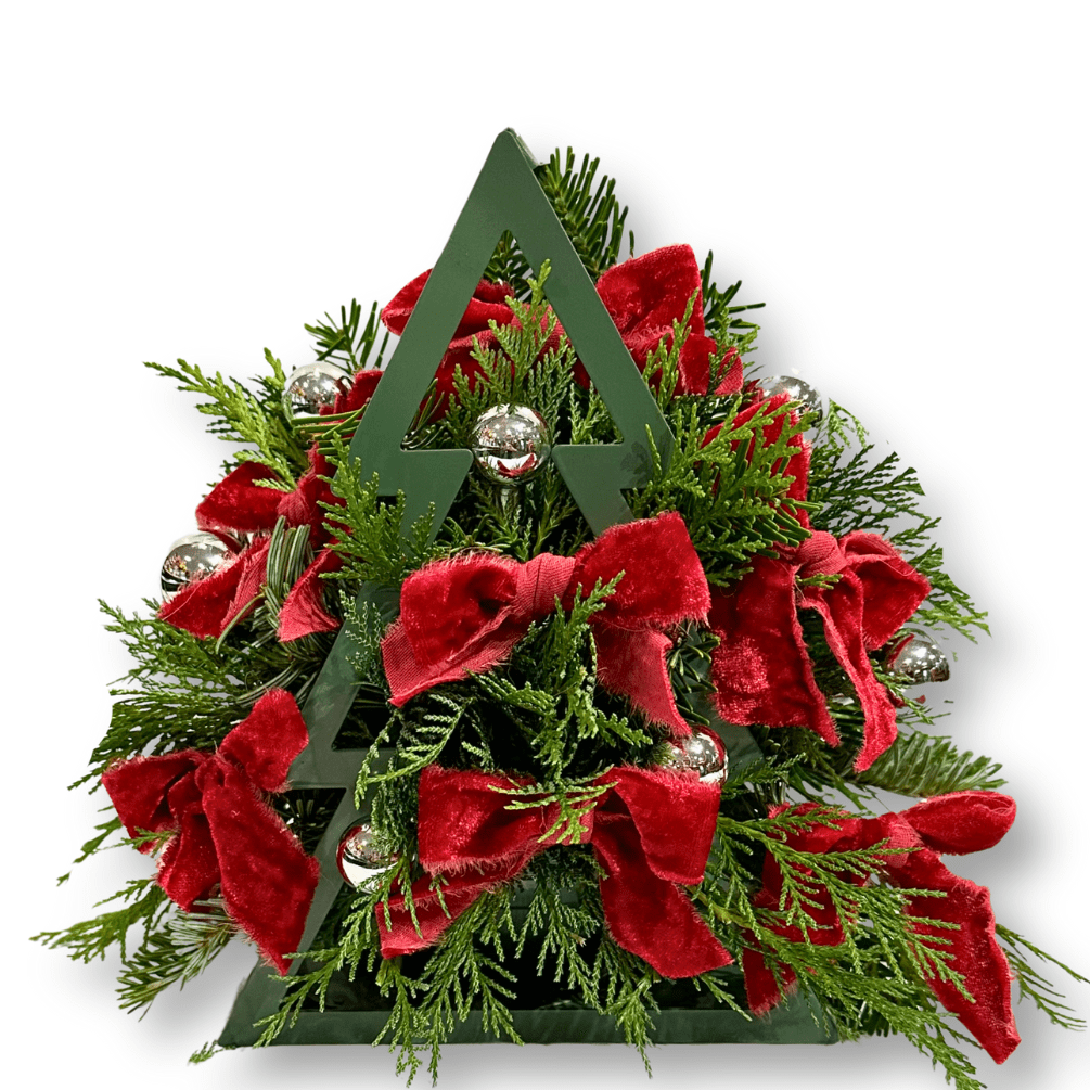 Christmas Tree Cheer Flower Delivery Green Bay WI - Bee Enchanted Florist