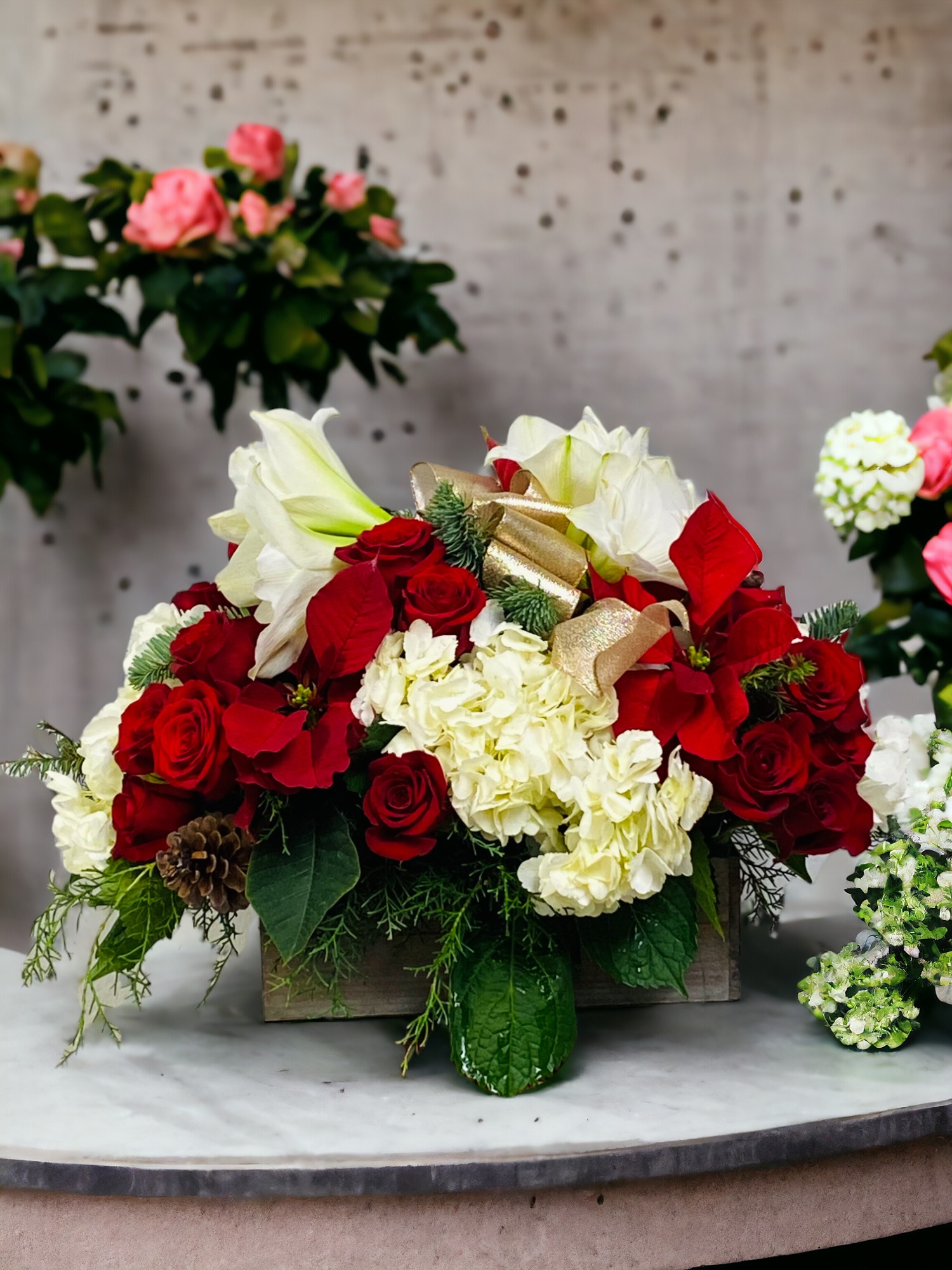 Holiday Design 5 Flower Delivery Santa Ana CA - Floral Creations by Enzo