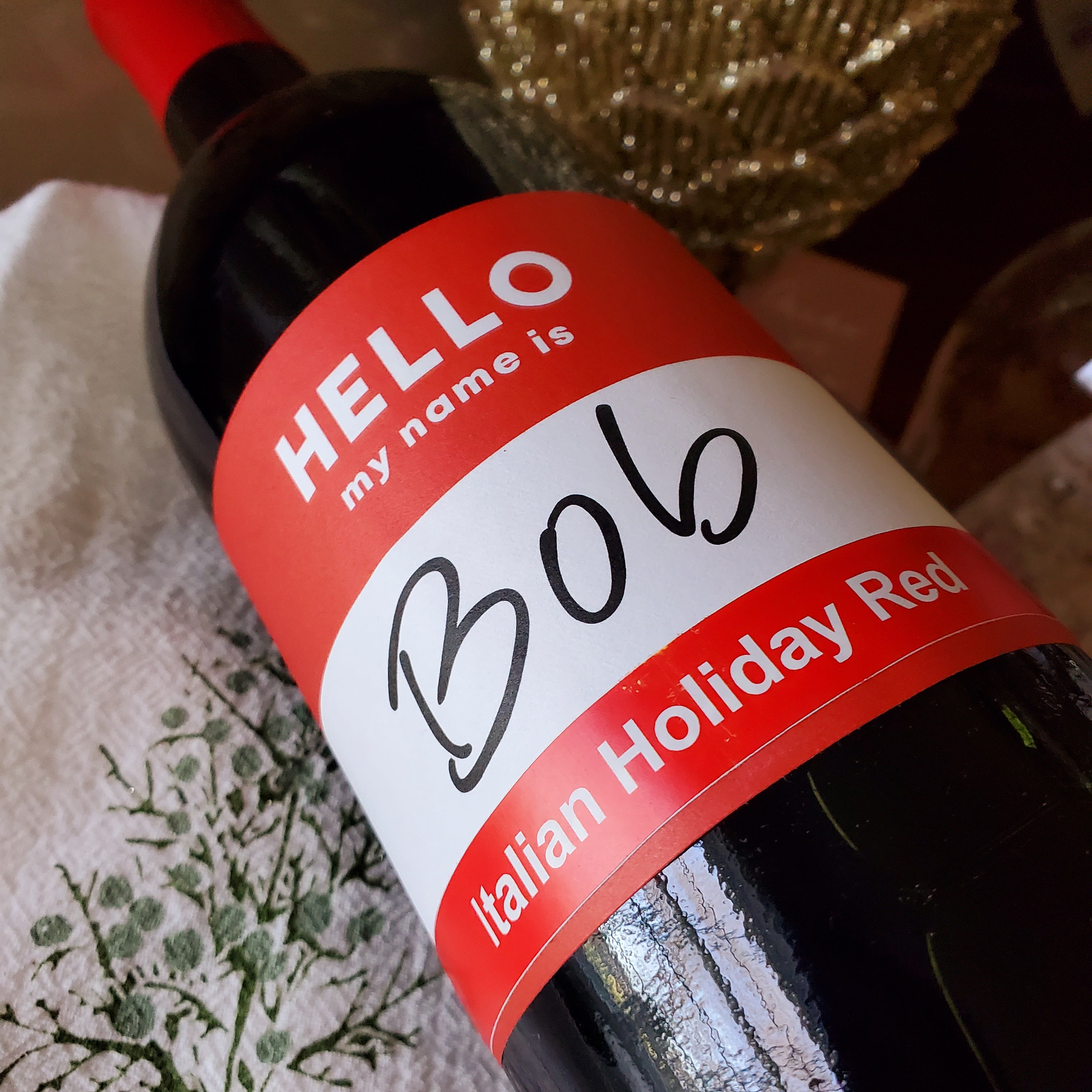 Bob Wine Italian Holiday Red, Available at Reynolds Flowers & Wine Shop ...