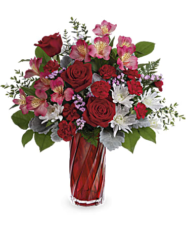 Teleflora's Swirling Splendor Flower Delivery Geneva IL - Town ...