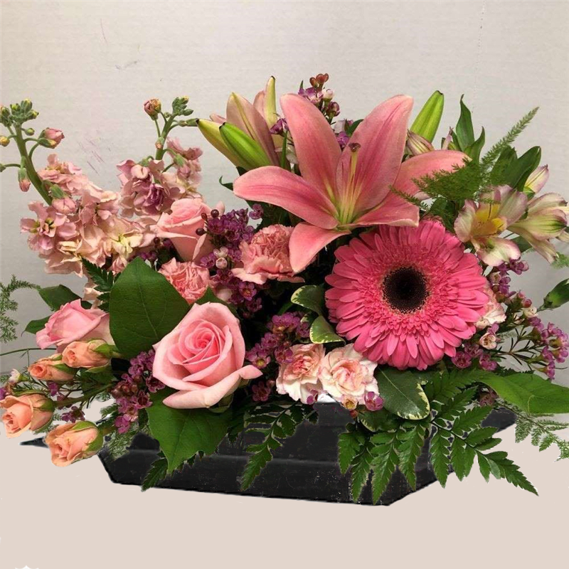 Pink Explosion Arrangement Flower Delivery The Villages FL - Plantation ...