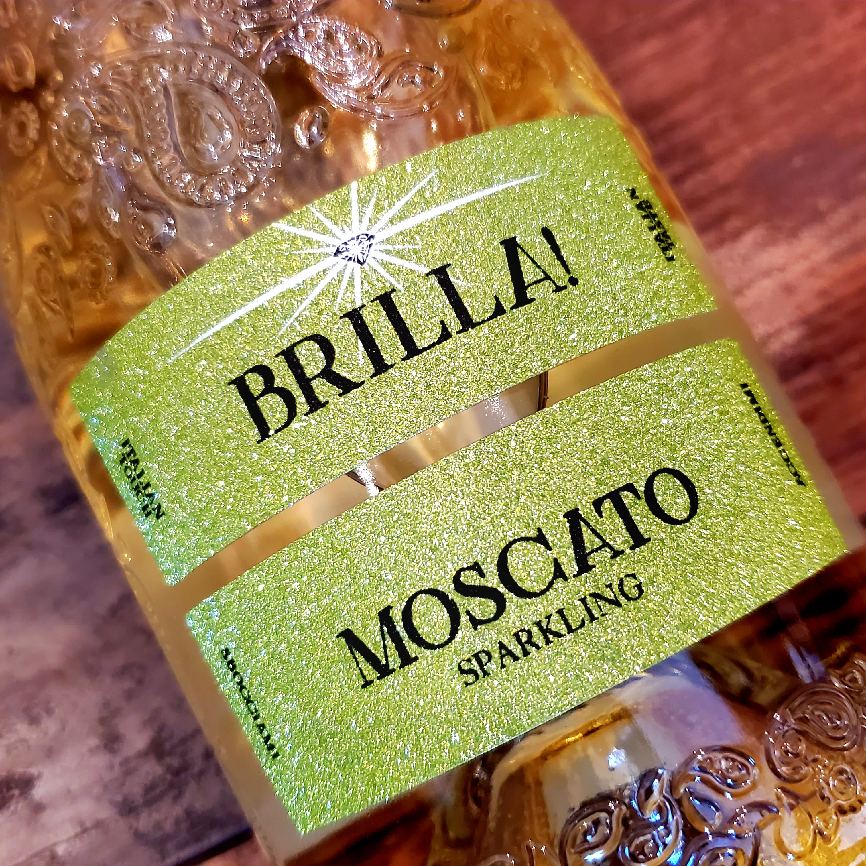 Brilla Sparkling Moscato available at Reynolds Flowers Boutique Wines Middleboro Mass