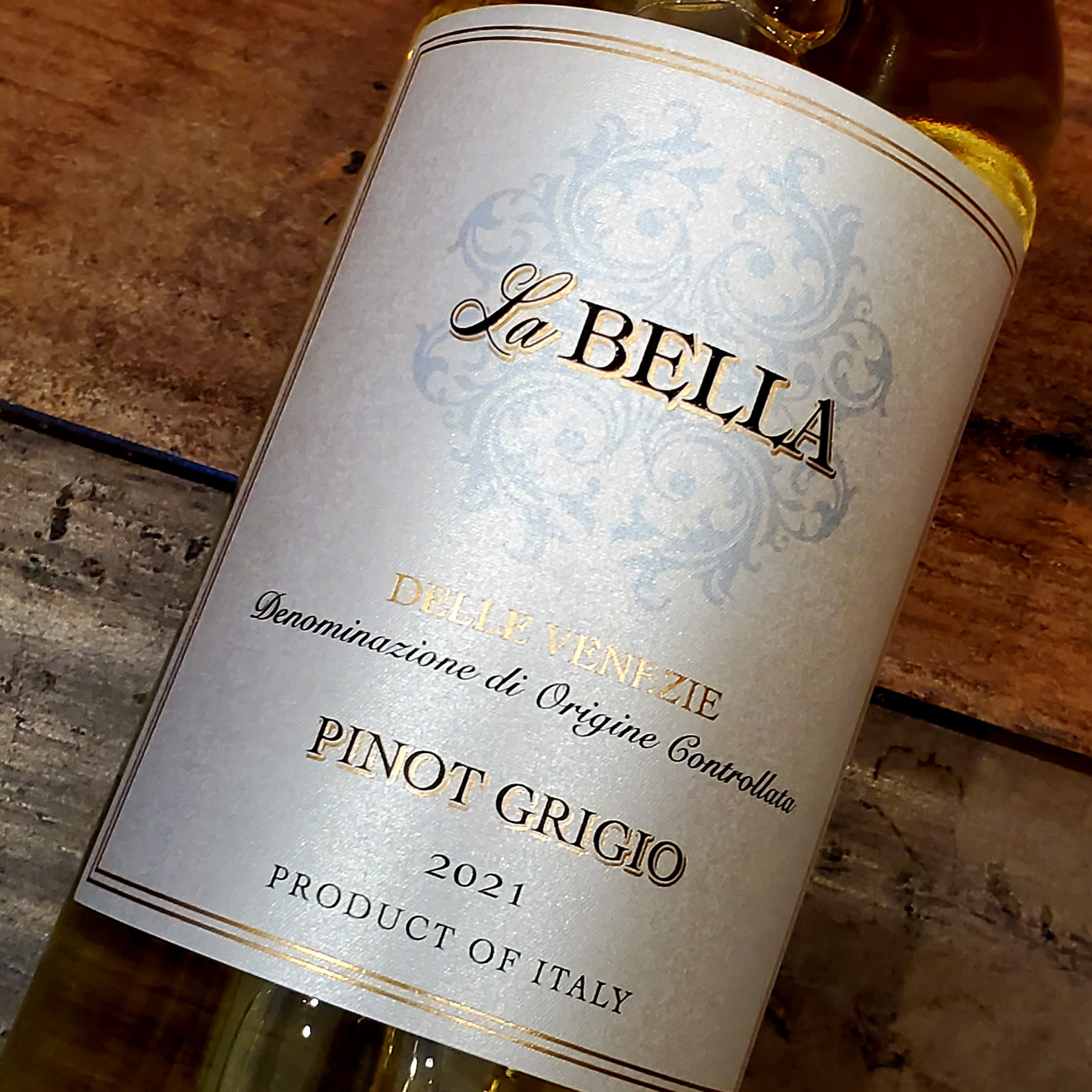 La Bella Pinot Grigio DOC available at Reynolds Flowers Boutique Wines ...