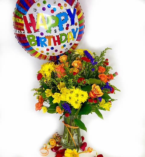 Birthday Fly Away Bouquet Flower Delivery Deerfield Beach FL ...