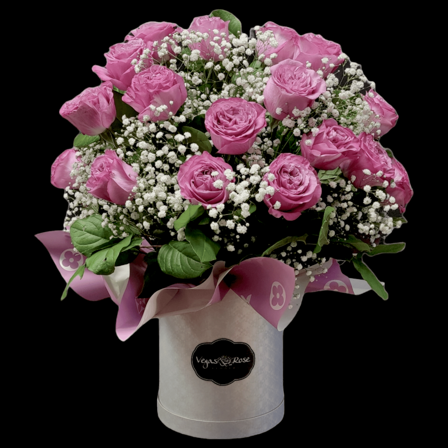 LAVENDER ROSES IN ANY TISSUE BOX Flower Delivery Las Vegas NV - Vegas ...