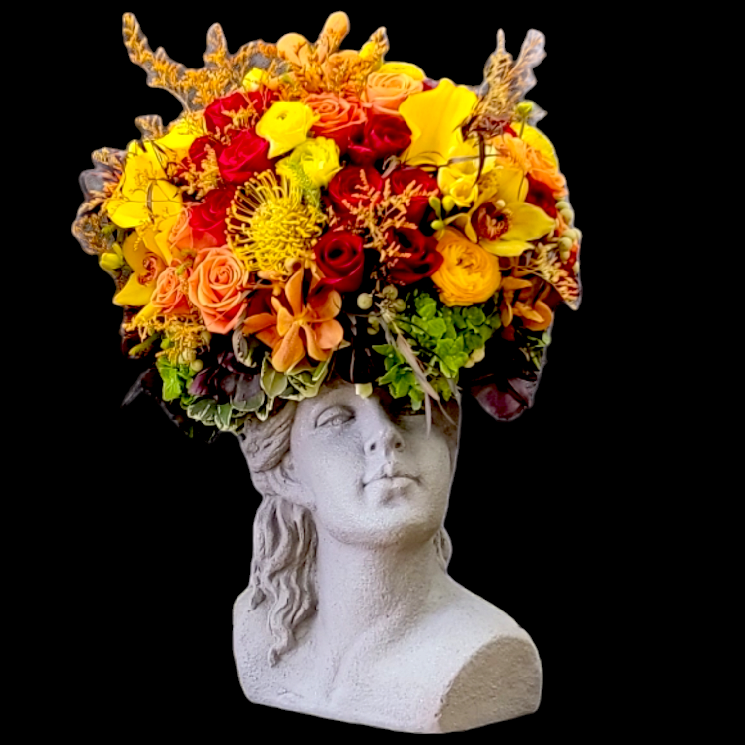 HEAD FULL OF ROSES Flower Delivery Las Vegas NV - Vegas Rose Flowers