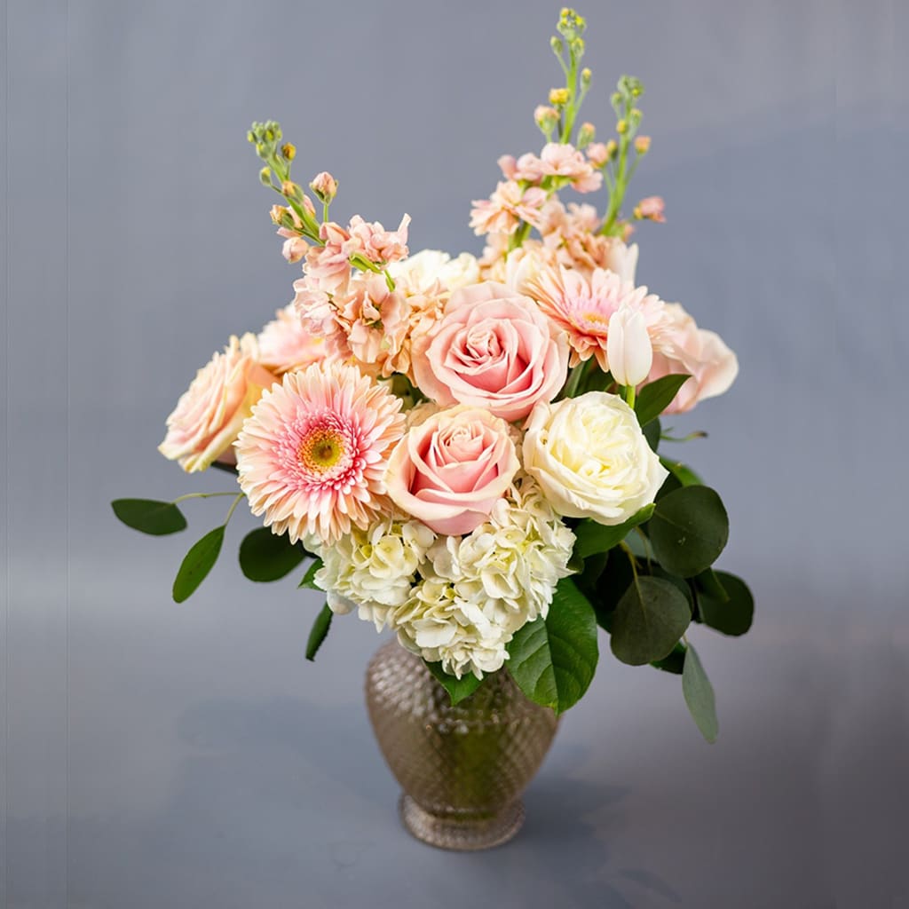 Royally Blushed by Rathbone's Flair Flowers Flower Delivery Jenks OK ...