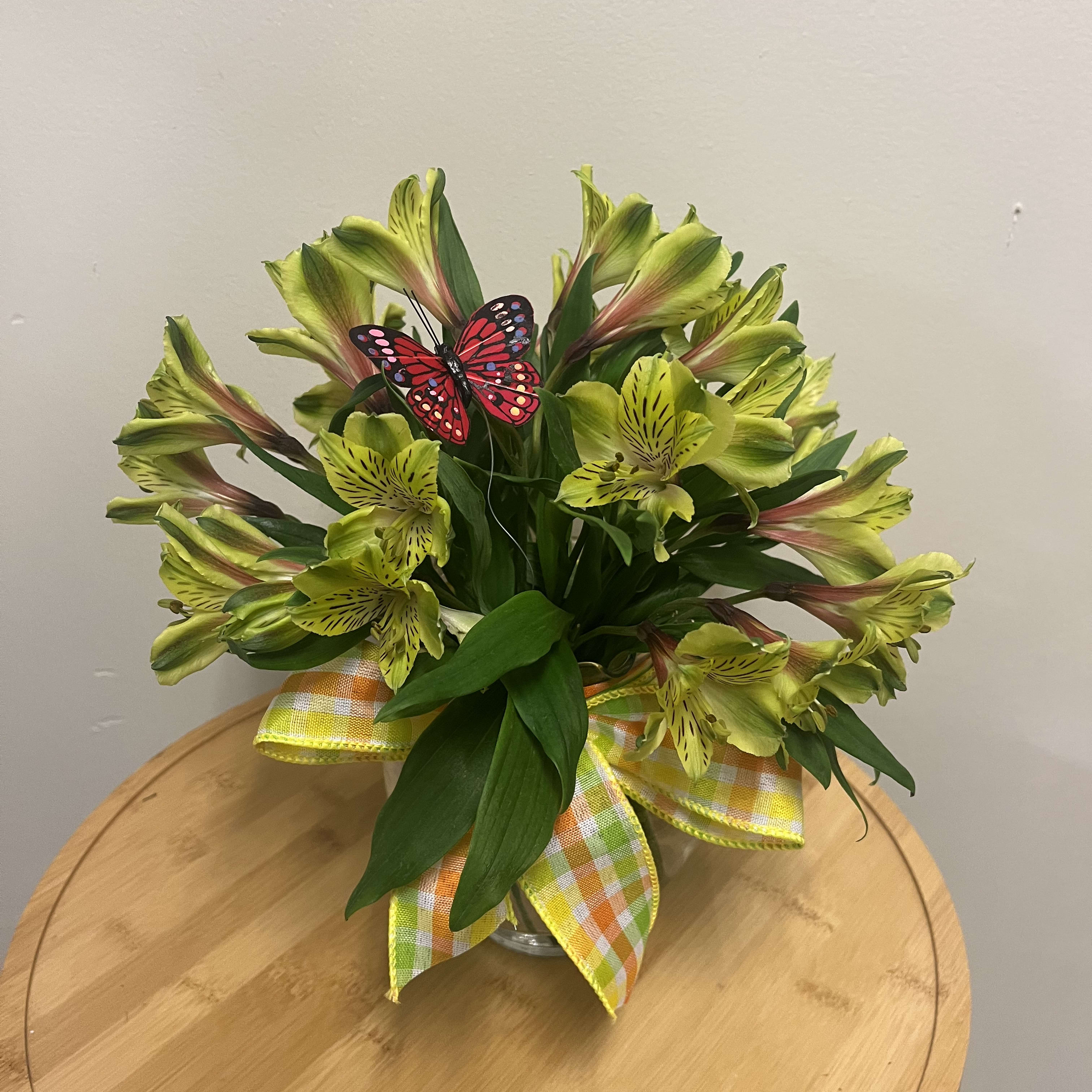 Butterfly Wishes Flower Delivery Ravena NY - Janine's Floral Creations