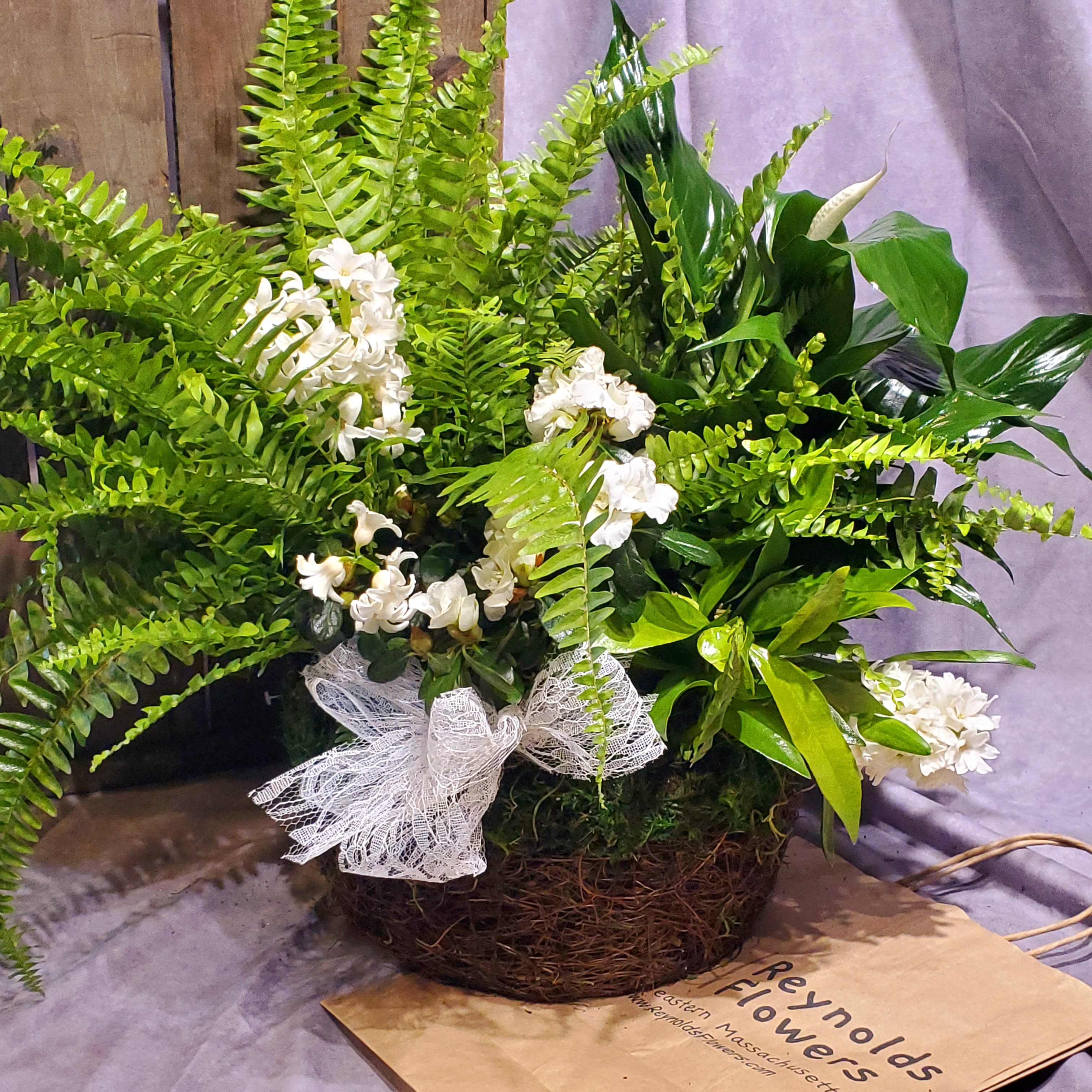The White Assortment Basket : Middleboro, MA Florist, Wine & Gift Shop ...