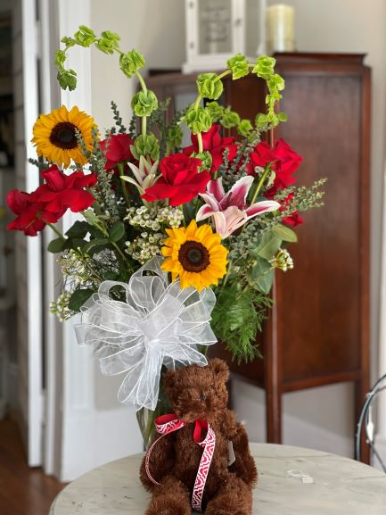 1 DOZEN RED ROSES Flower Delivery Canton GA - Fowler's Florist and ...