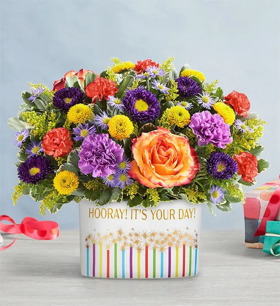 Hooray! It's Your Day!™ Bouquet - Send to Bridgeport, CT Today!