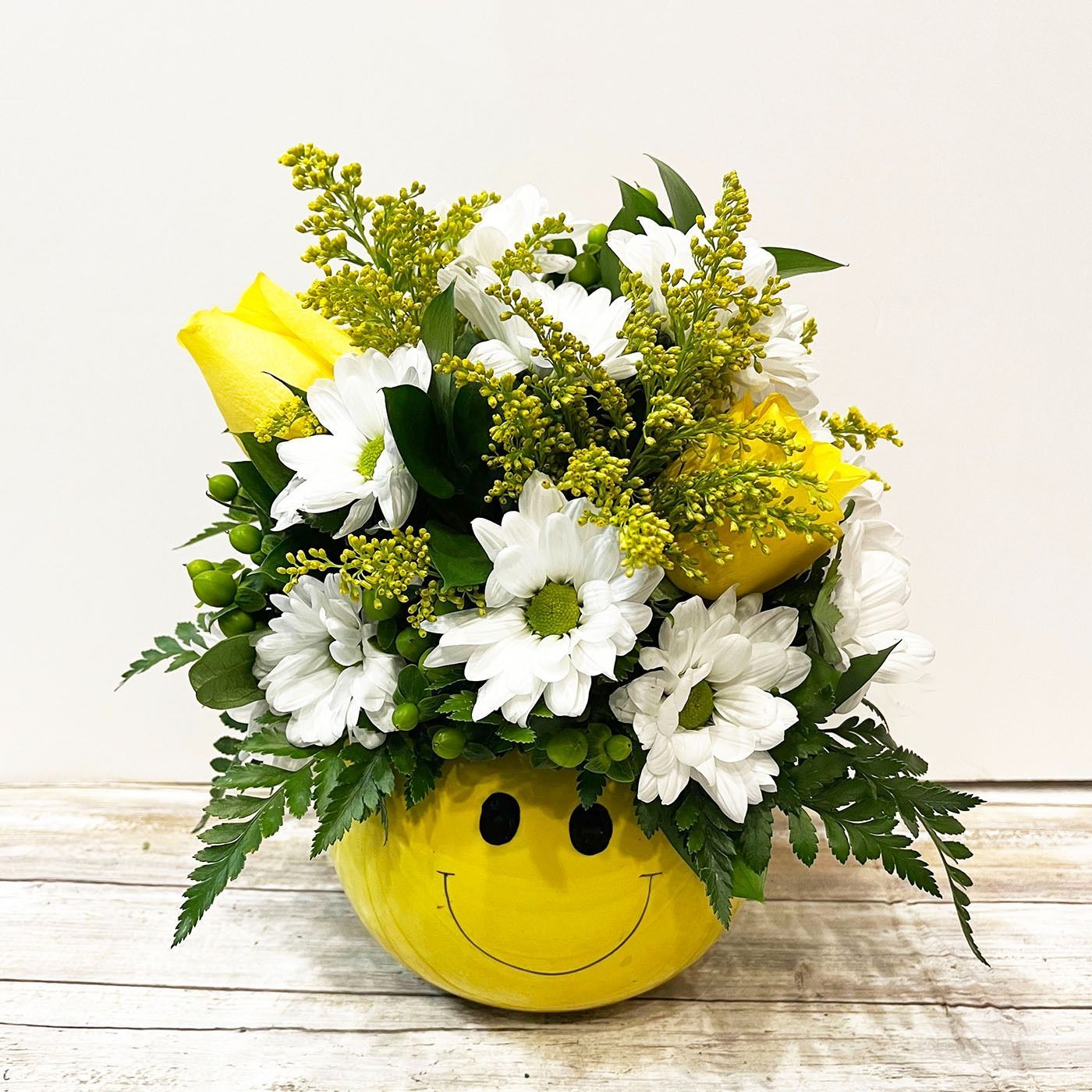 All Smiles Fresh Floral Vase