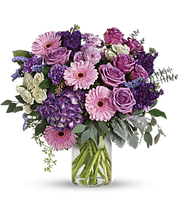 MAGNIFICENT MAUVES DX Flower Delivery Belleview FL - Belleview Florist