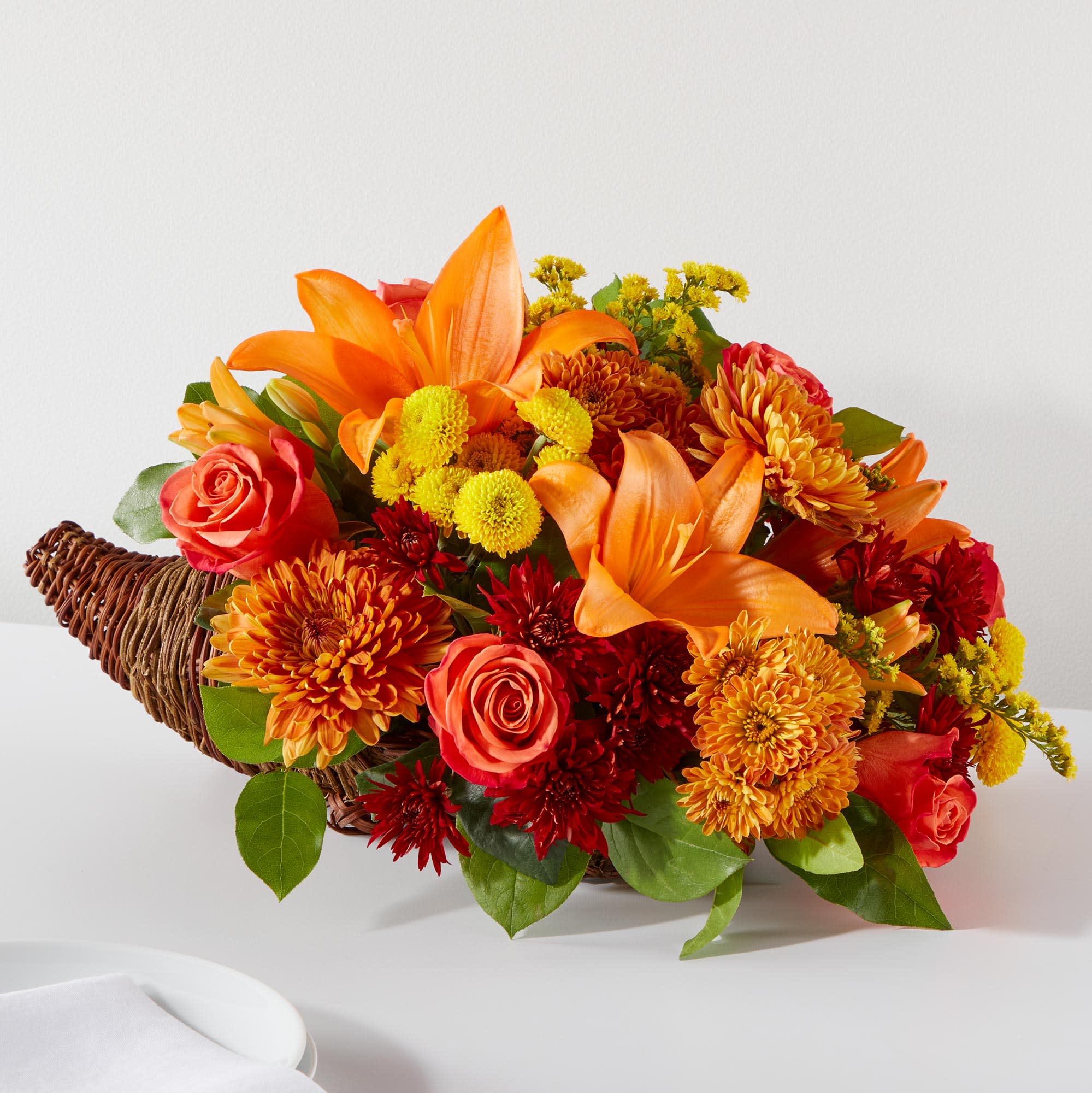 Bouquet of Blessings Cornucopia Flower Delivery Bronx NY - Flowerland NYC