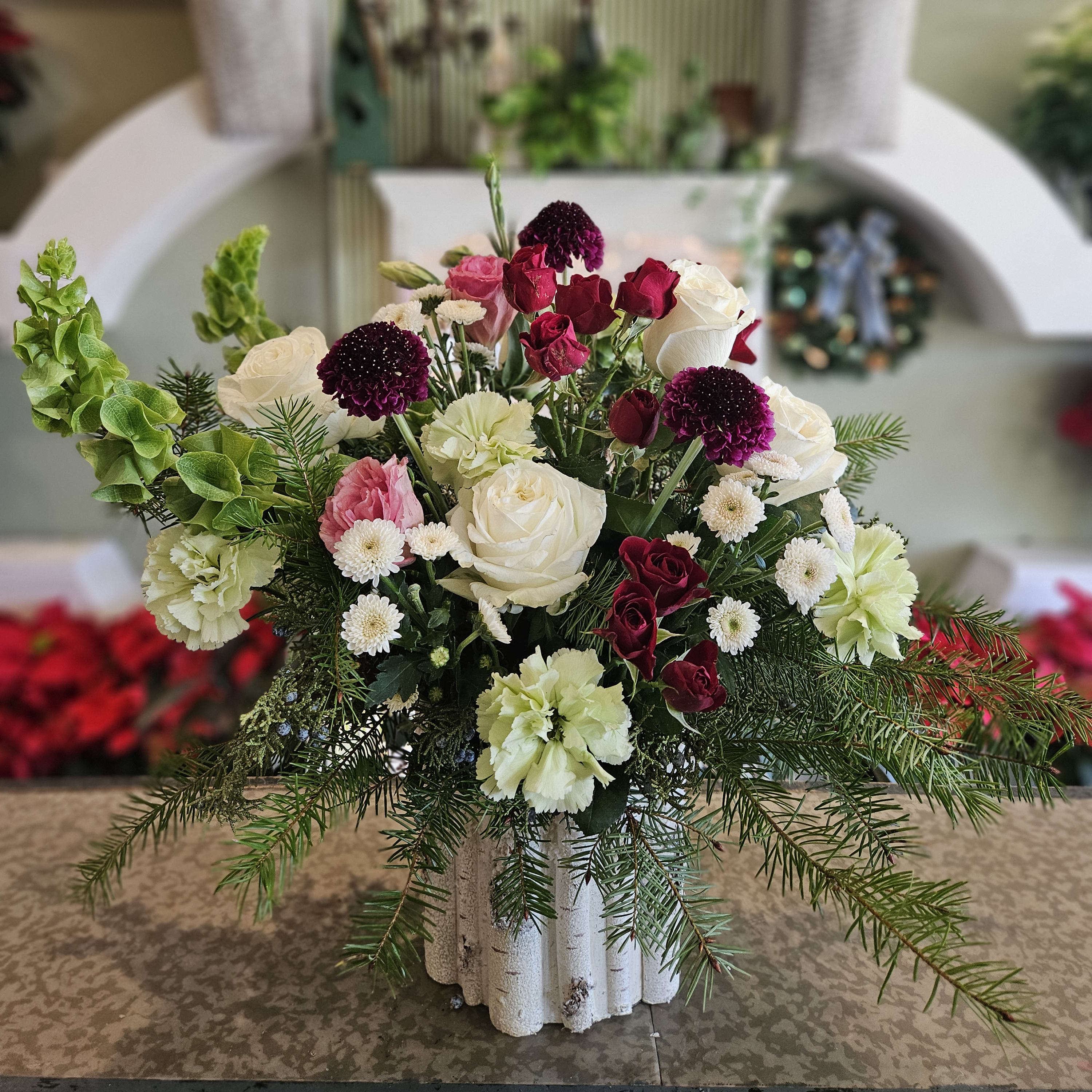 Holiday in birch Flower Delivery Mobile AL - Cleveland the Florist