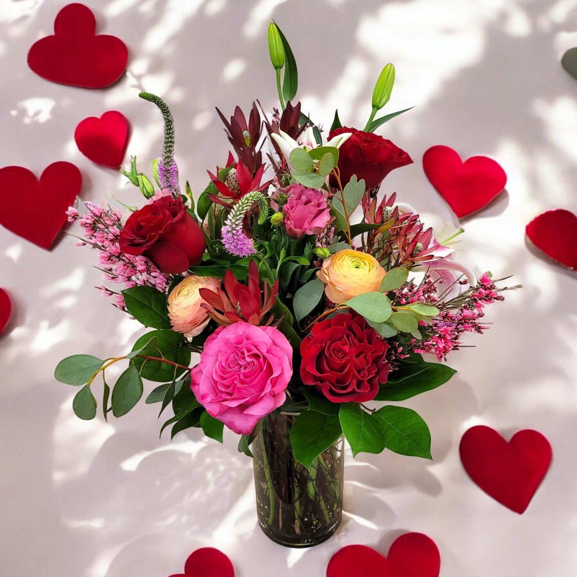 CUPIDS FAVE Flower Delivery Taylors SC - Barrett's Flowers Inc