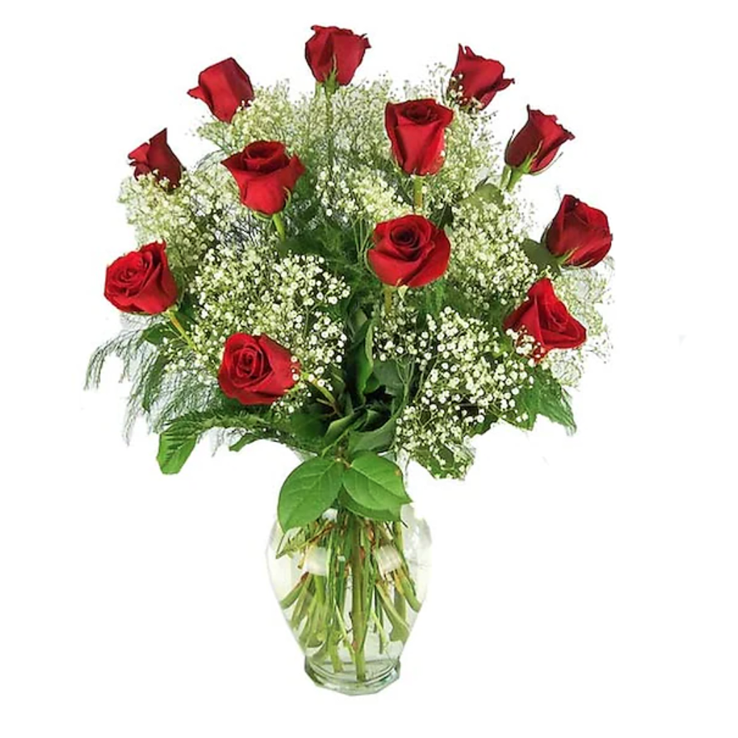 Roses by the Dozen Flower Delivery Newark DE - Kirk's Flowers Inc.