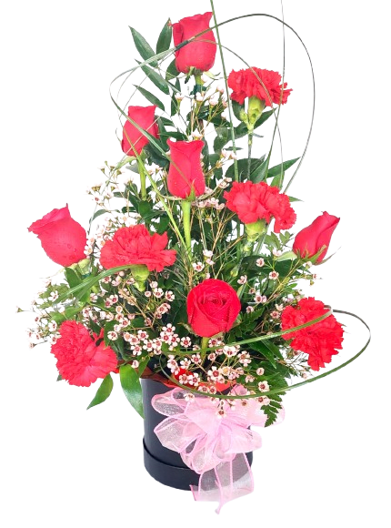6 Roses 6 Carnations Flower Delivery St Johns . - Flower World