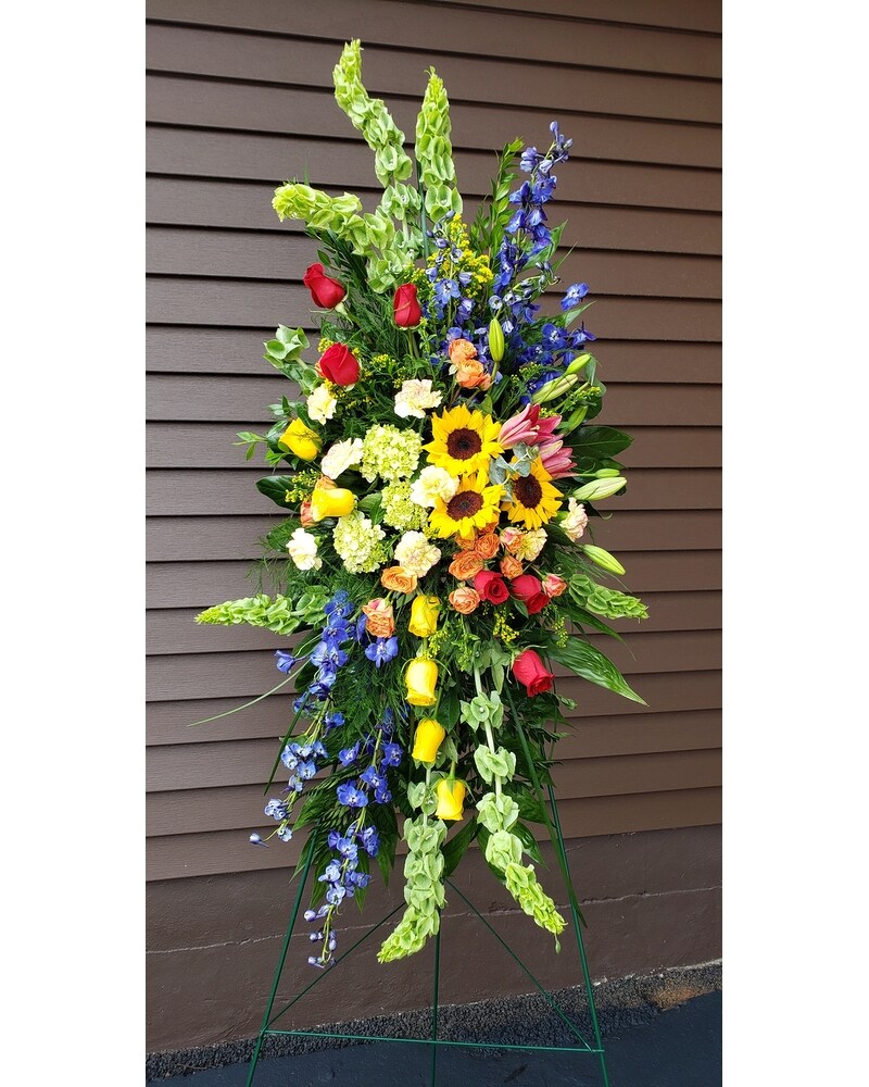 Standing Sprays Wreaths Flower Delivery Oxford AL - Miller Florist and ...