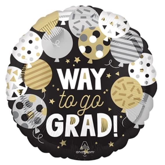 Graduation Way To Go Grad Balloons Balloon Flower Delivery Denver CO ...