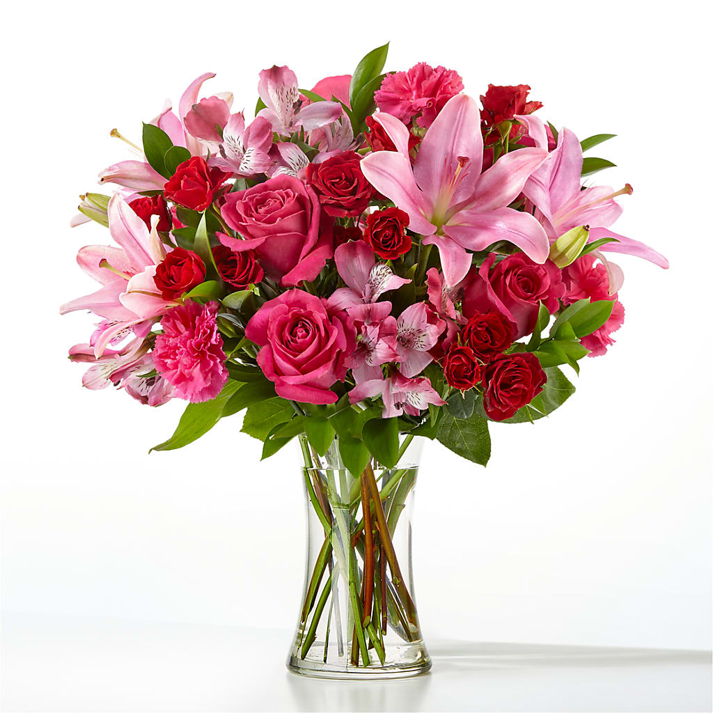 Berry in Love Bouquet–Athens Flowers & Designs Inc