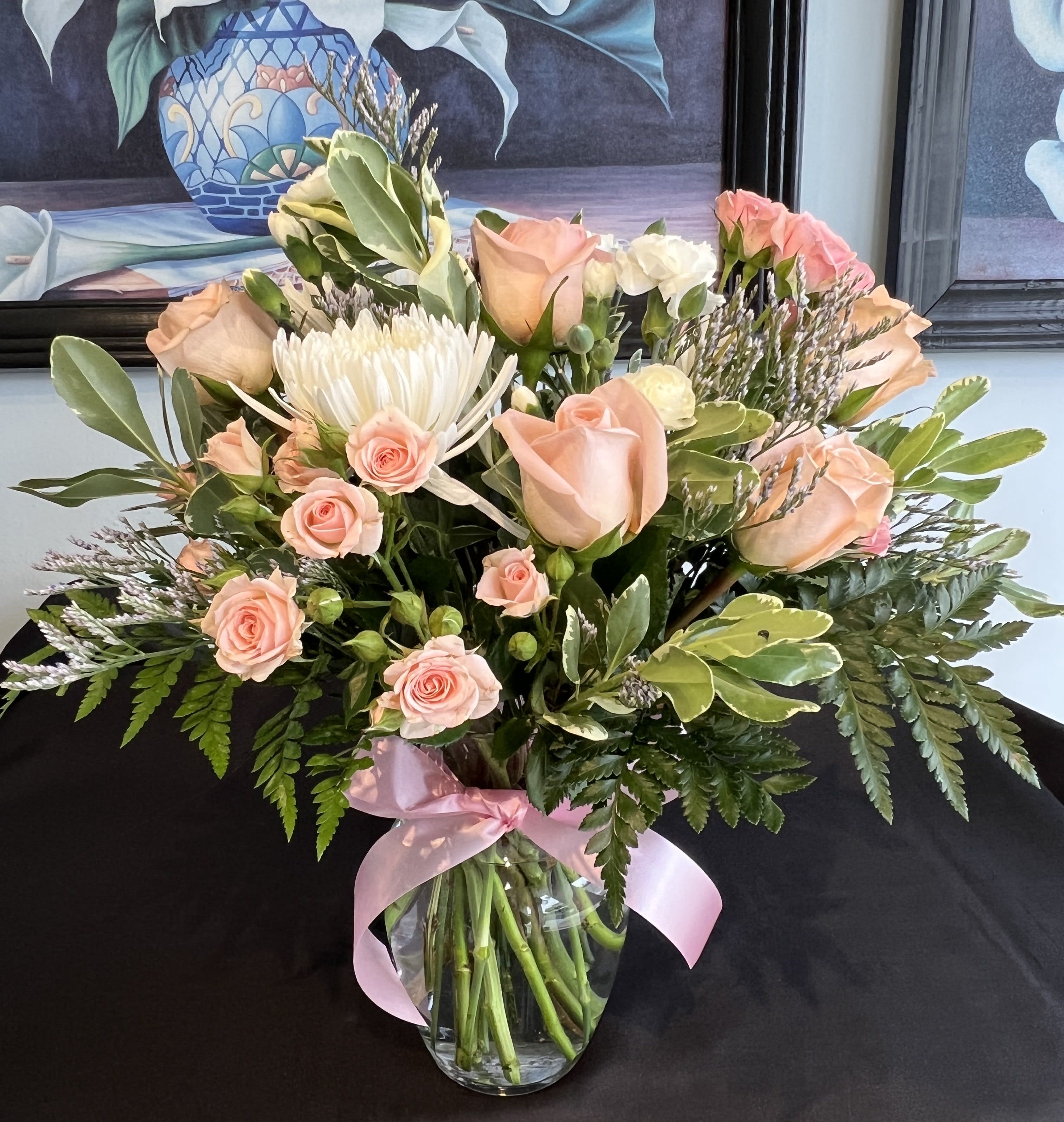 Pink Coral Flower Delivery San Bruno CA - San Bruno Flower Fashions