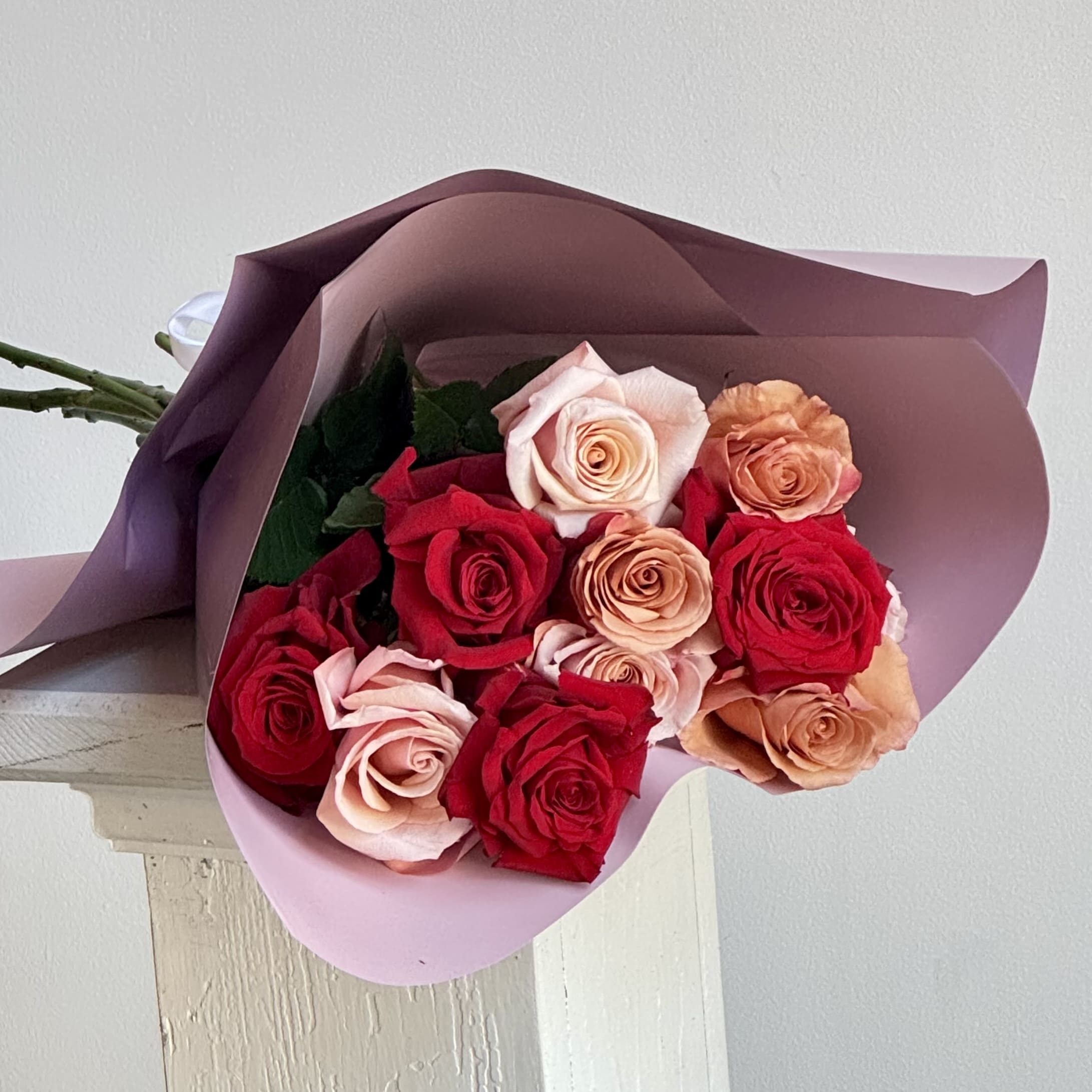 Mix Color Roses Bouquet | shop of flowers LLc