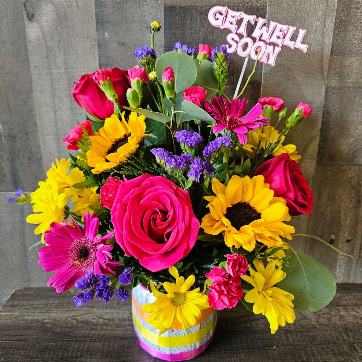 Get Well Soon Delight Arrangement/ Florist at Adolfos creation