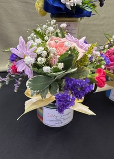 Rustic Charm Candle Arrangements Flower Delivery Springfield MO - Flowerama