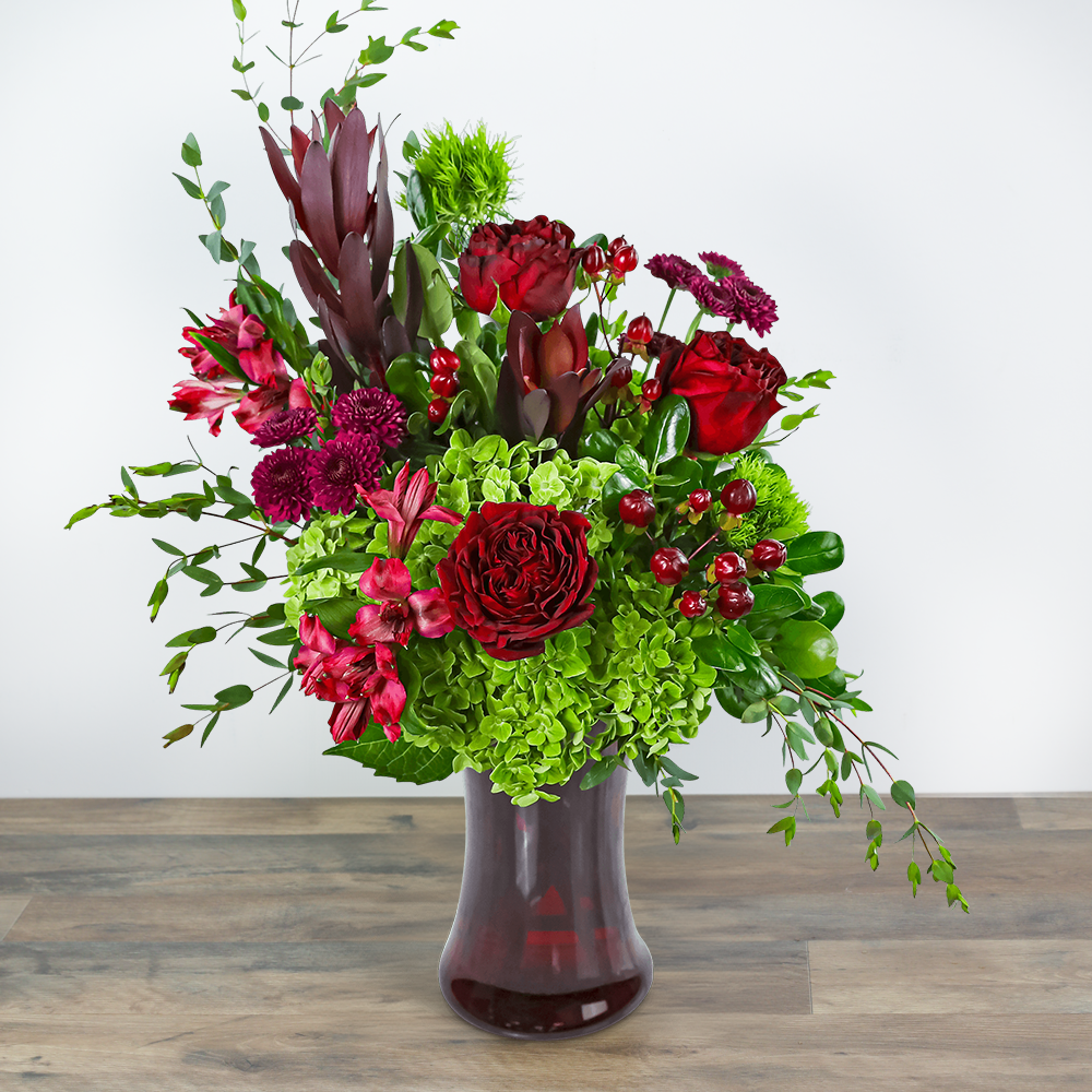 Merlot Romance Flower Delivery Torrington WY - The Flower Shoppe ...