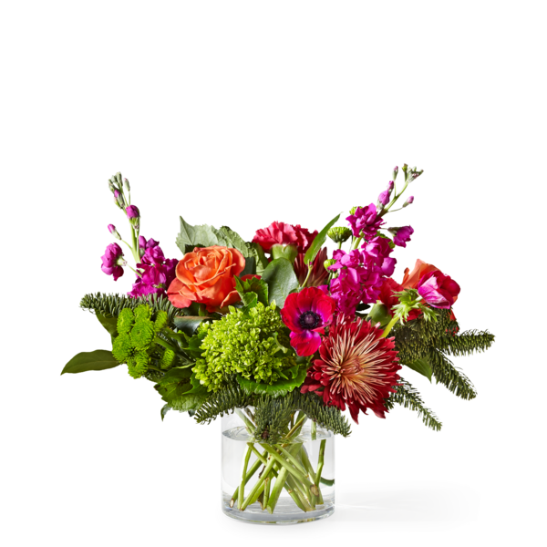 Christmas Tinsel Flower Delivery Wake Forest NC - Heritage Flowers