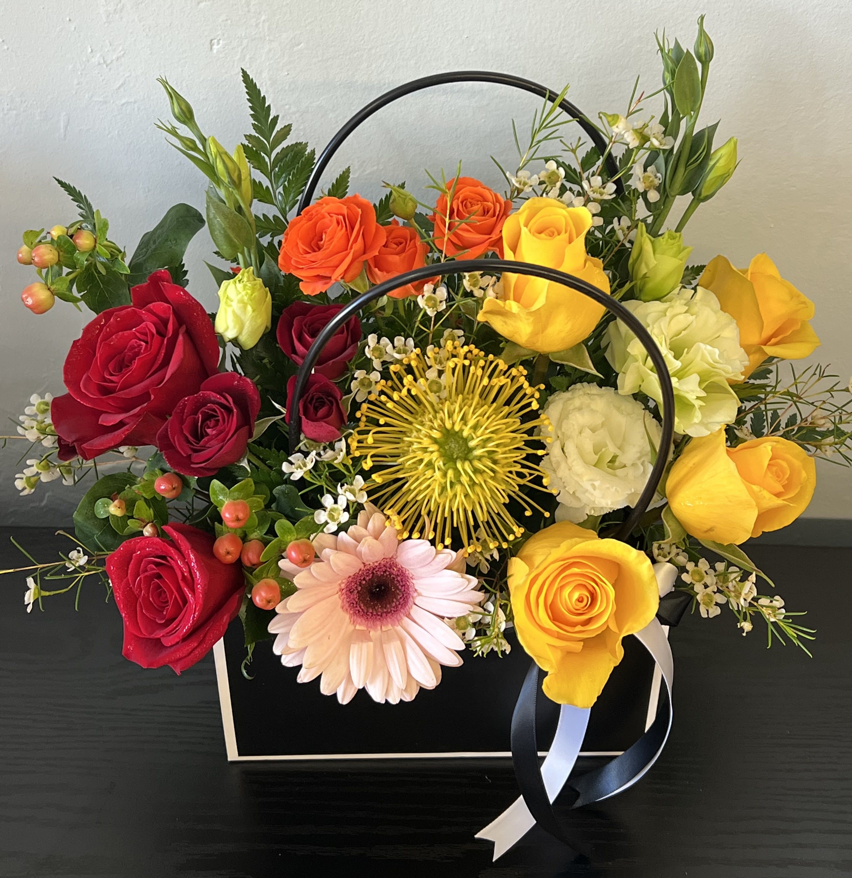 Crimson & Gold Garden Flower Delivery San Bruno CA - San Bruno Flower ...
